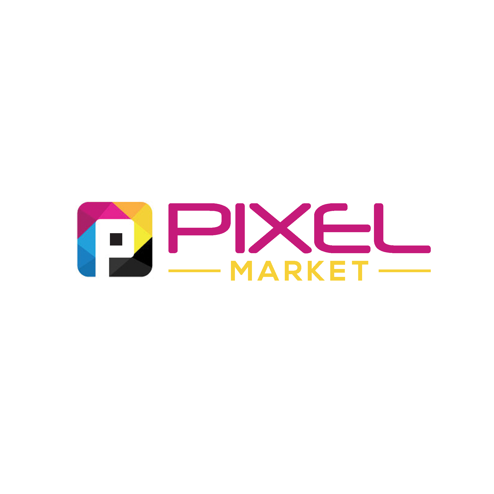 Elegant, Playful, E-Commerce Market Place Logo Design for Pixel Market ...
