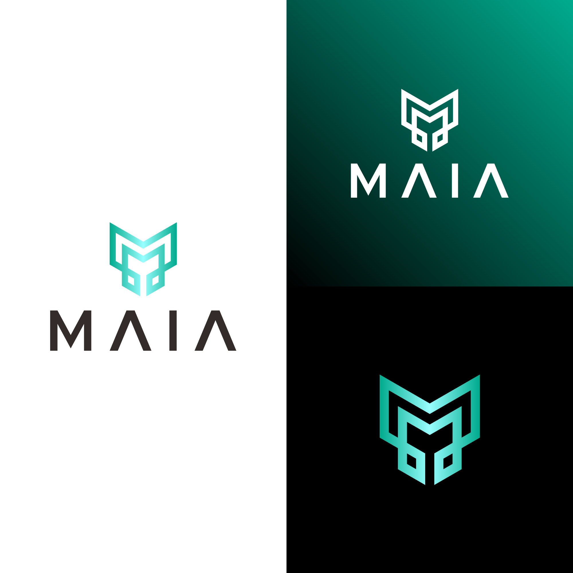 Elegant, Playful, My Maia Inc Artificial intelligence Logo Design for ...