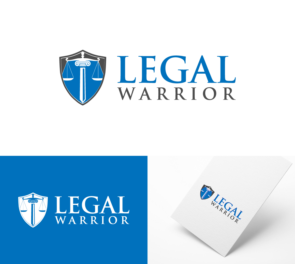 Logo Design for Legal Warrior by Pixel power | Design #30732137