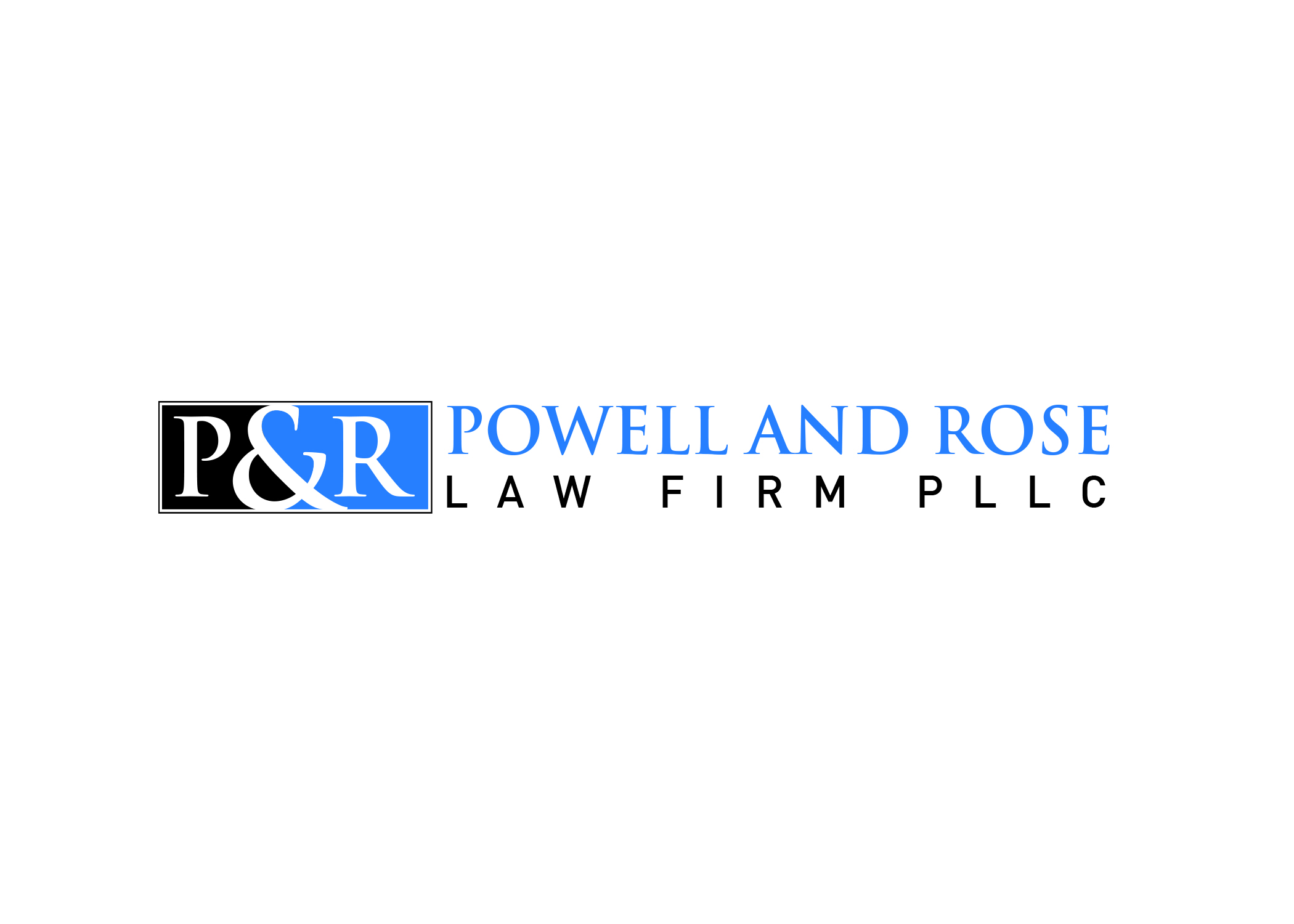 Logo Design for Powell and Rose, Law Firm PLLC by Outkast Designs | Design #30718075