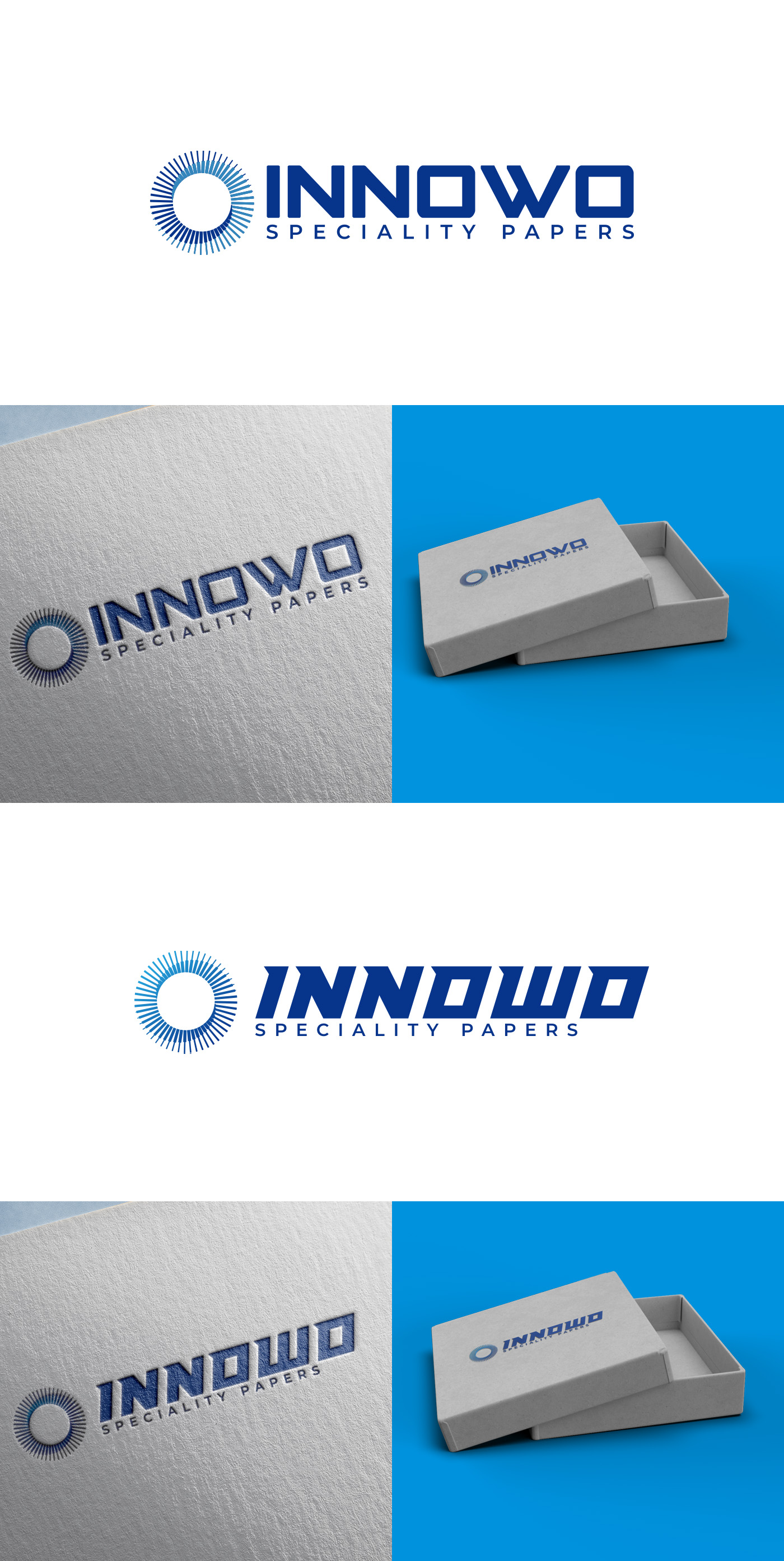 Elegant, Playful, Paper & Packaging Logo Design for Brand Text : INNOWO ...