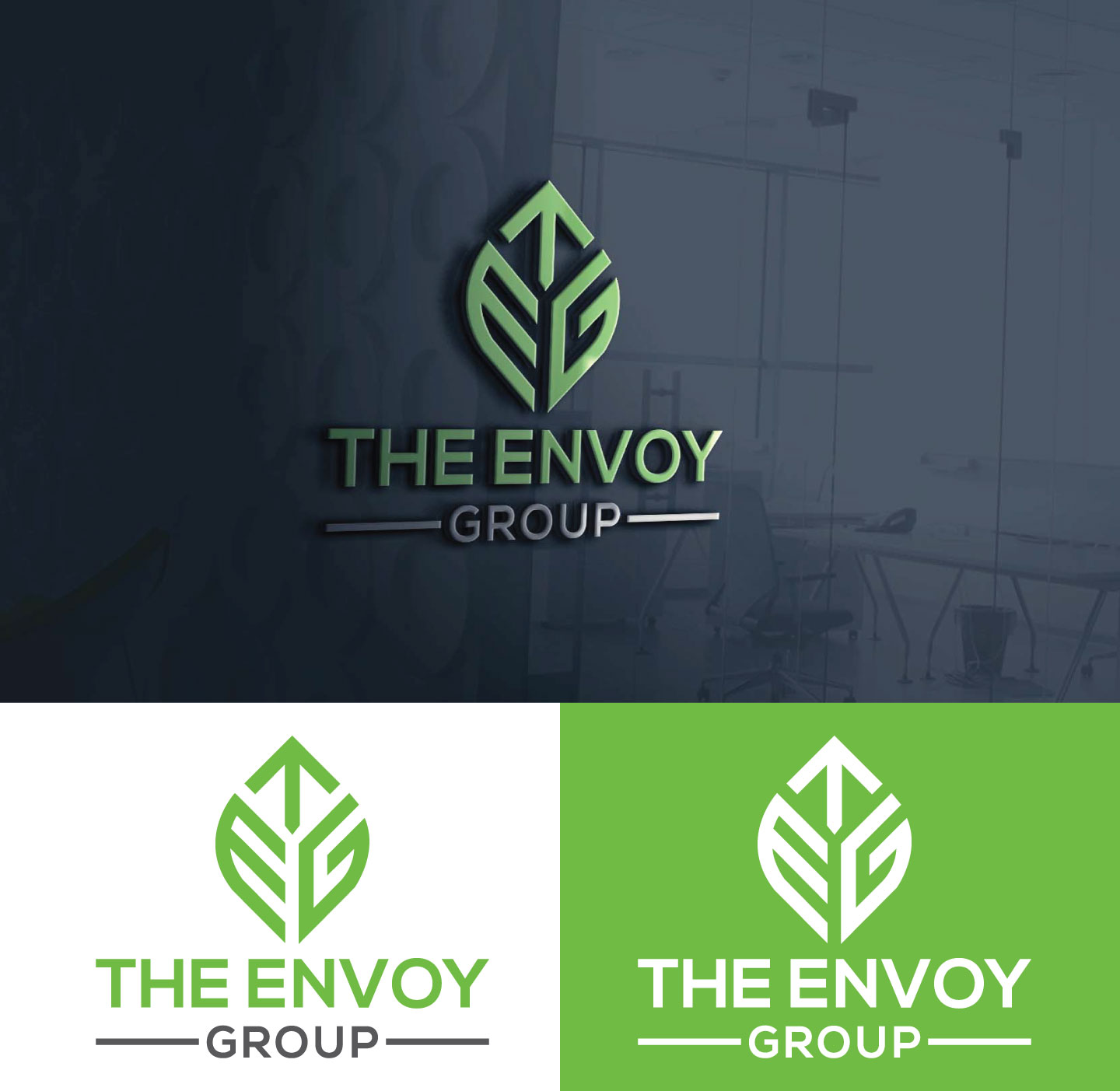 Elegant, Playful Logo Design for The Envoy Group by humaun3114 | Design #30726304