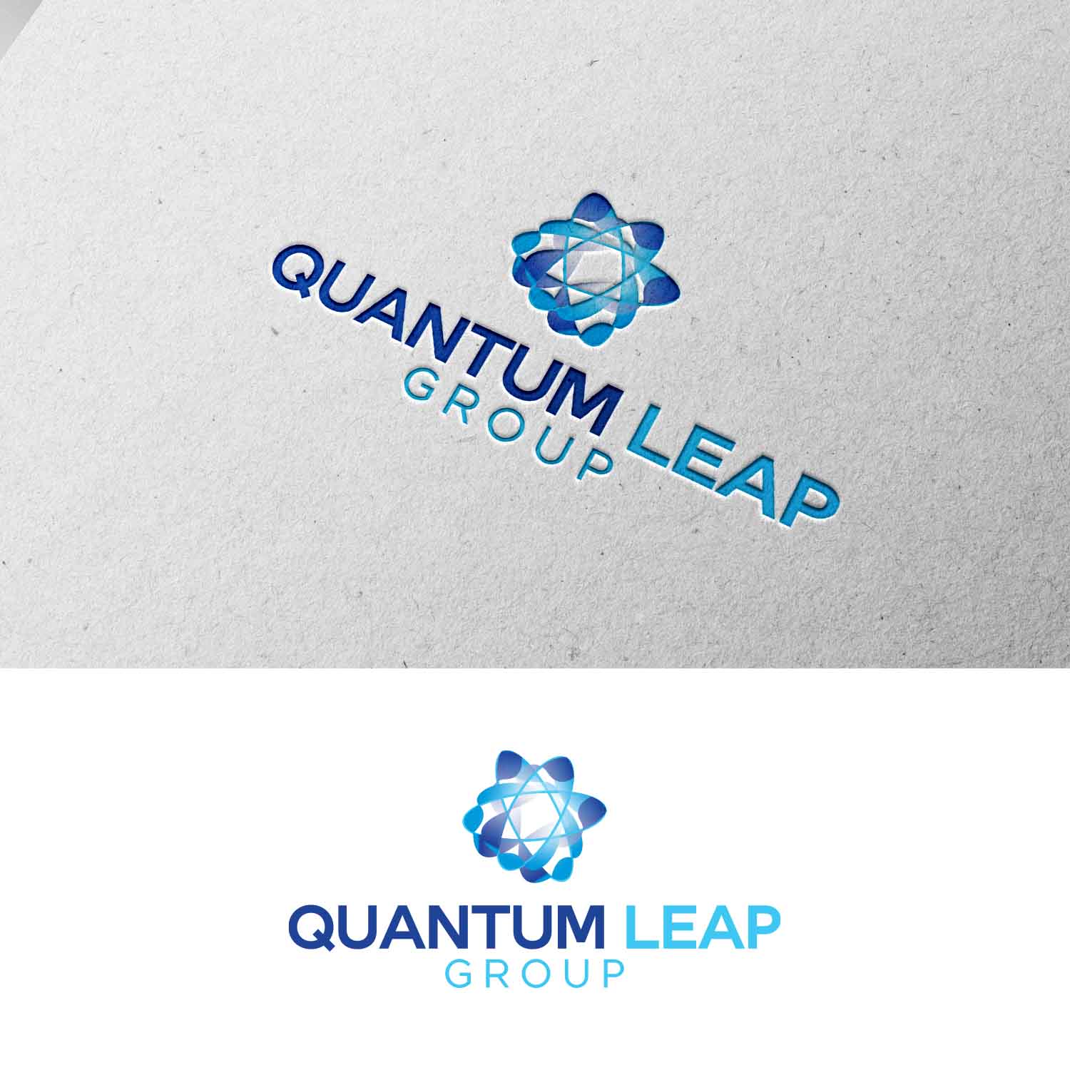 Logo Design for Quantum Leap Group by Interloop_Designs | Design #30733086