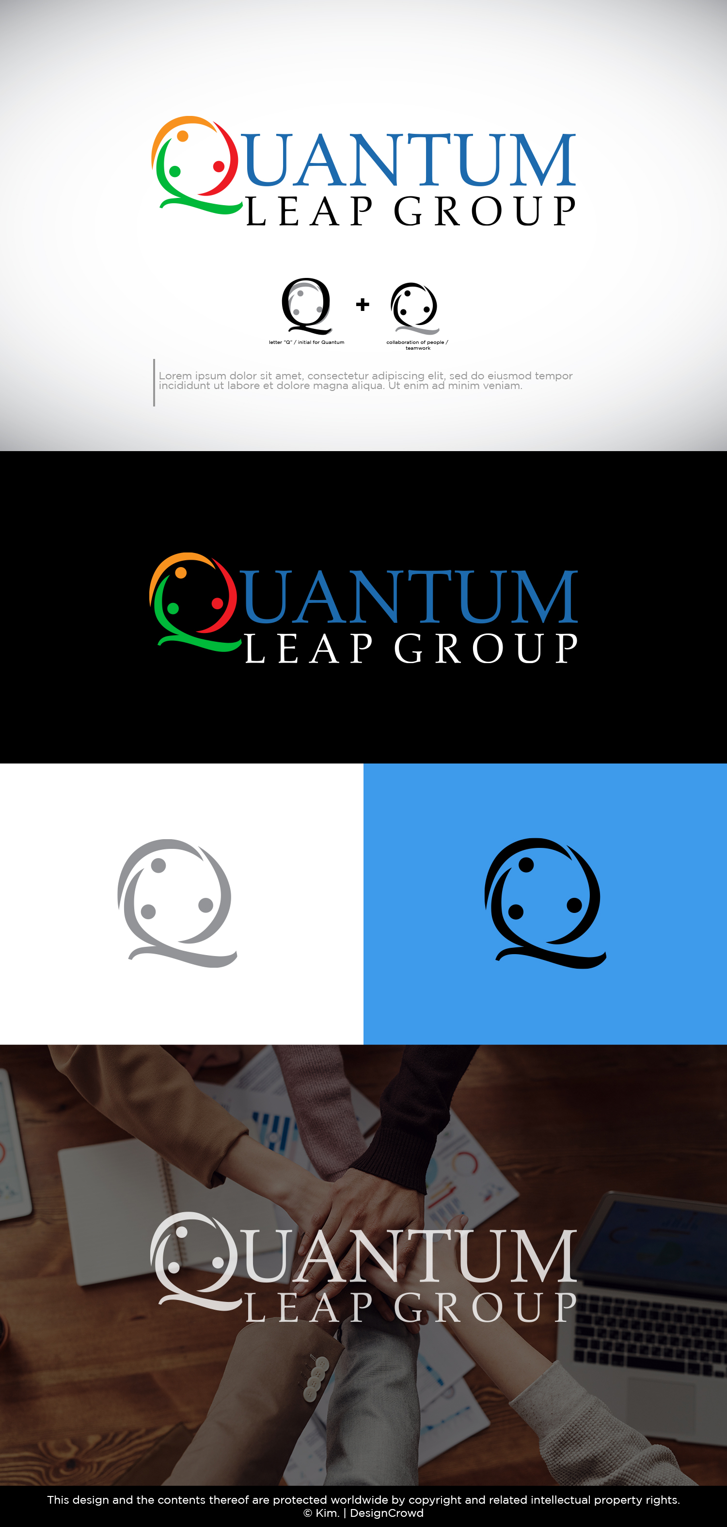 Logo Design for Quantum Leap Group by Kim Ji | Design #30730152