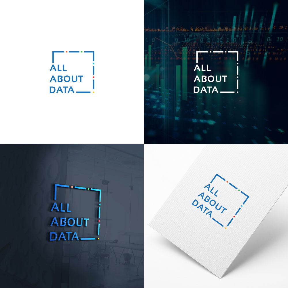 Modern, Elegant, IT Logo Design for All About Data by designAhouse ...