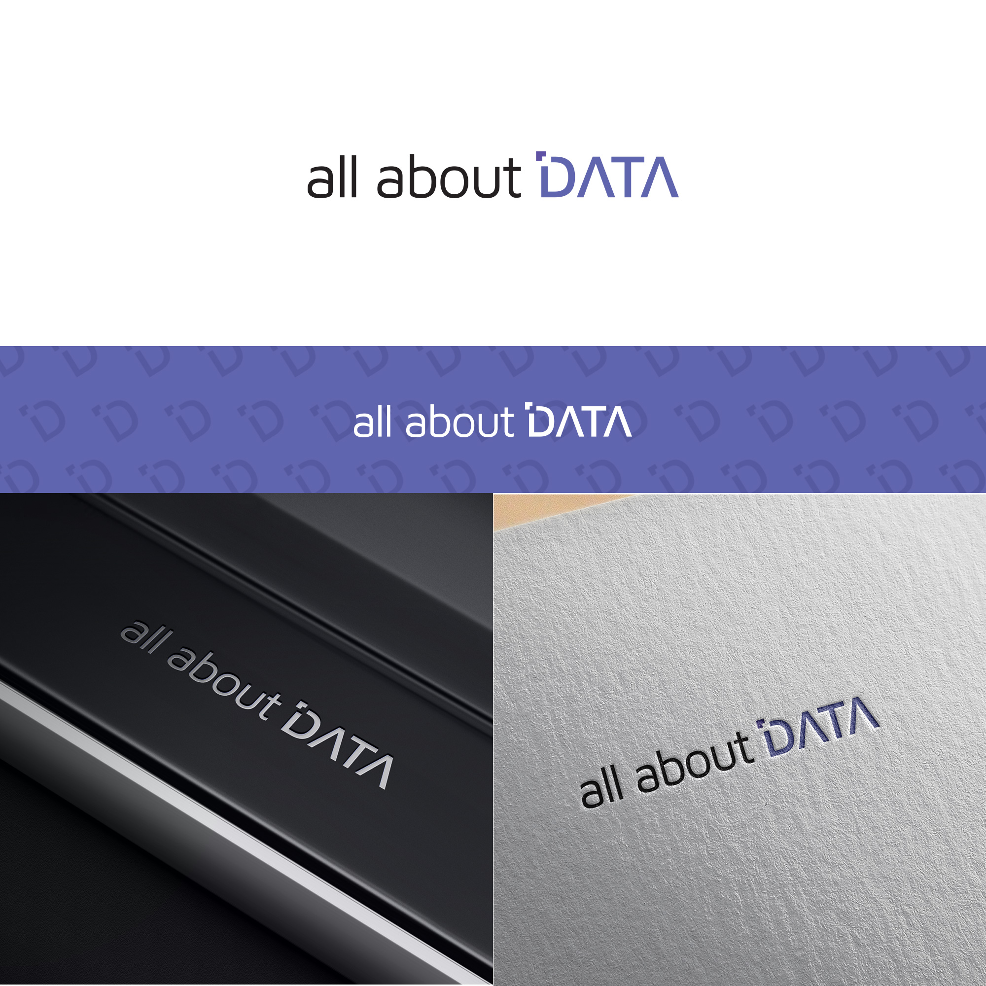 Modern, Elegant, IT Logo Design for All About Data by Moumita_ | Design ...