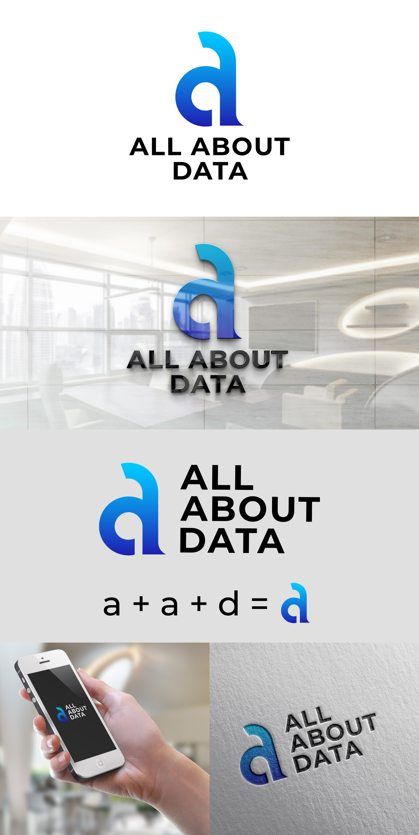 Modern, Elegant, IT Logo Design for All About Data by MarvinStudio ...