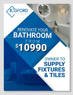 Bedford Bathrooms | 27 Flyer Designs for a business in Australia