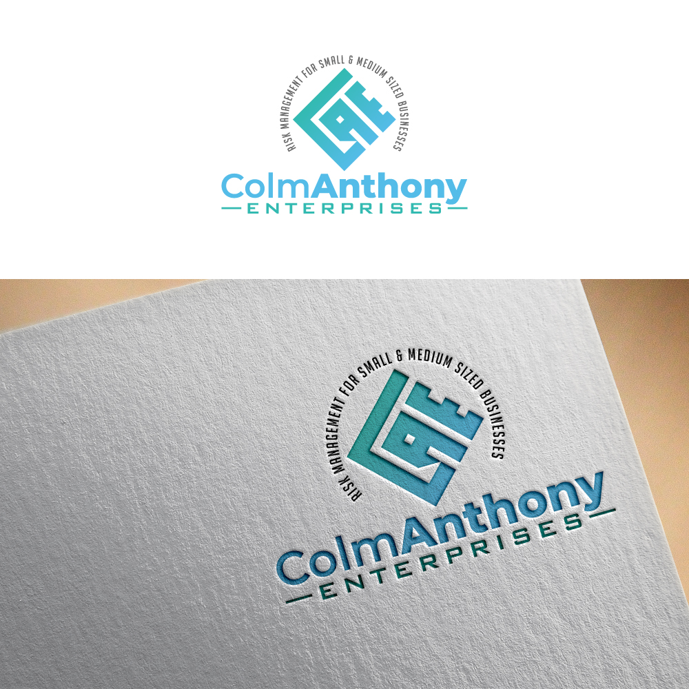 Logo Design for ColmAnthony Enterprises: Risk Management for Small ...