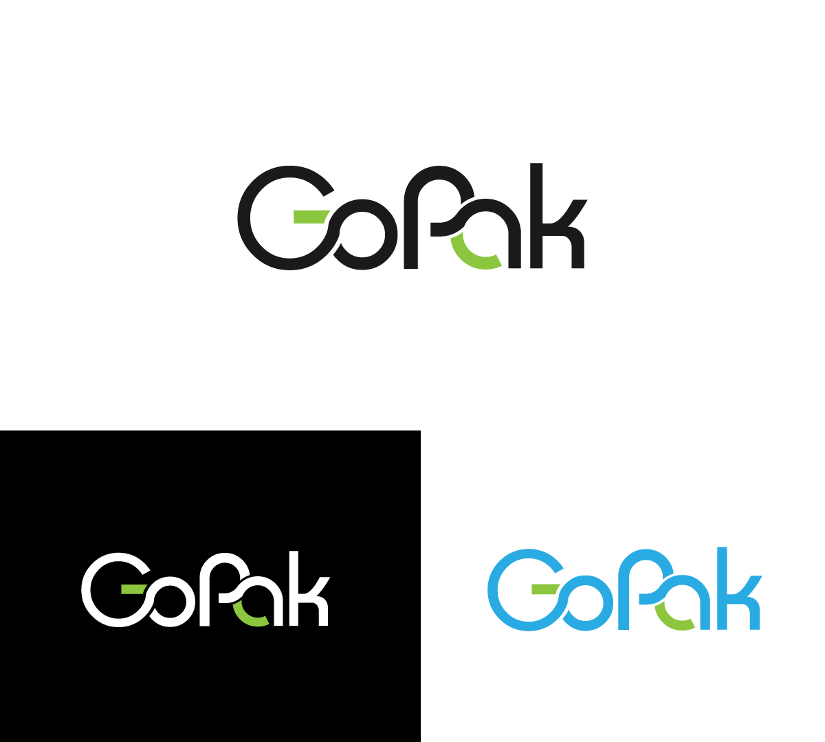 Elegant, Playful Logo Design for GoPak by ayanpixel | Design #30738140
