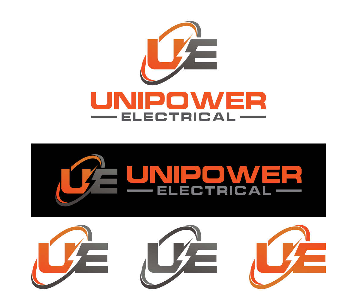 Logo Design for UNIPOWER ELECTRICAL by Old Designer | Design #30780436