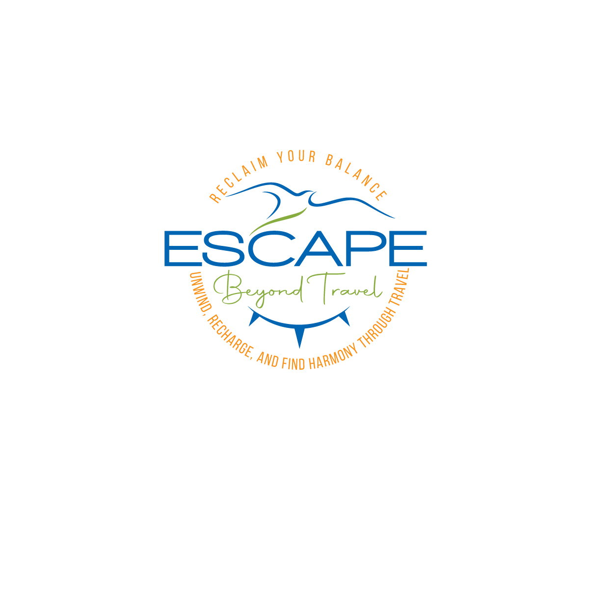 Logo Design for Escape Beyond Travel by DesignFriday | Design #30744433