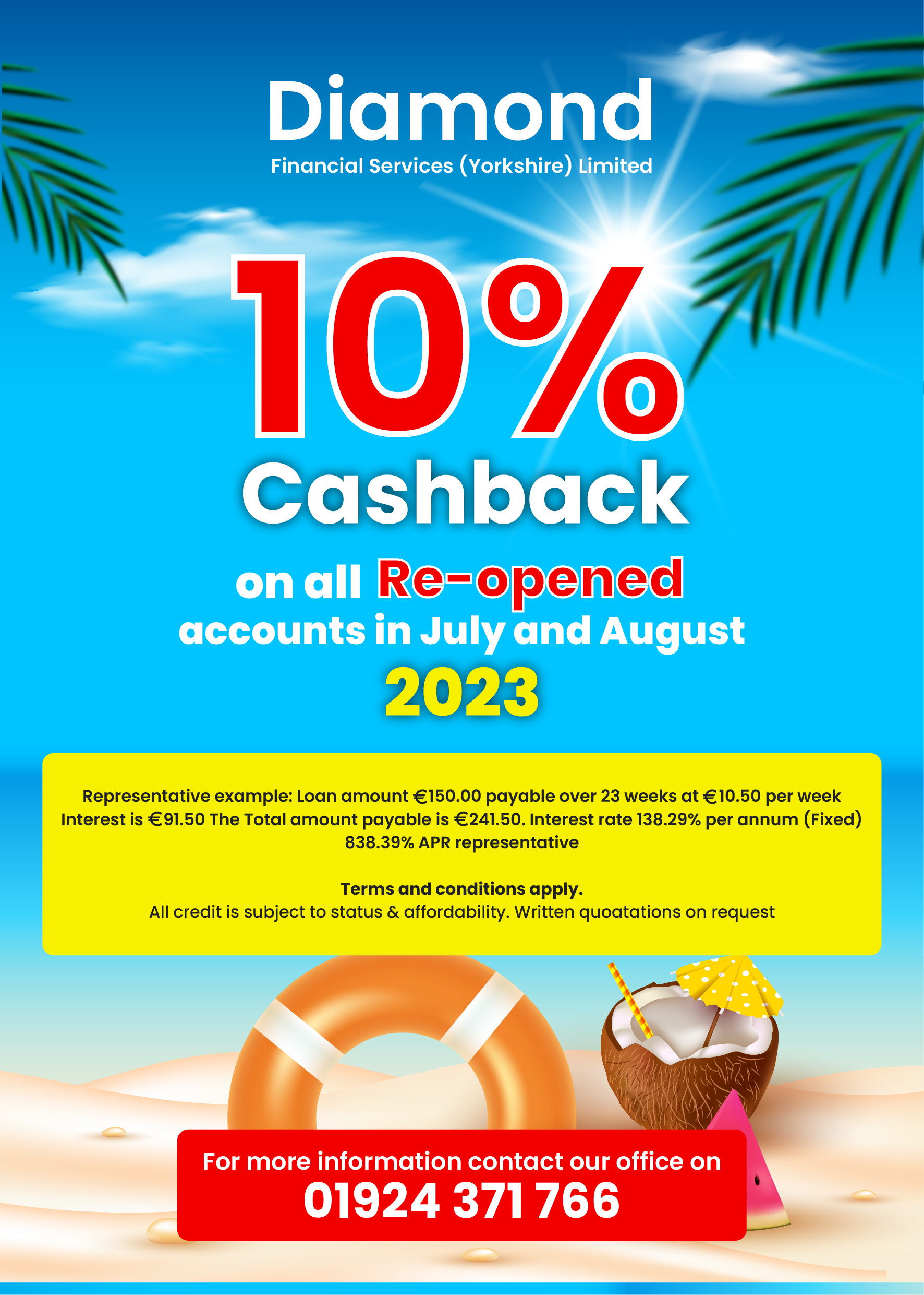 Elegant, Playful Flyer Design for Diamond Financial Services (Yorkshire ...