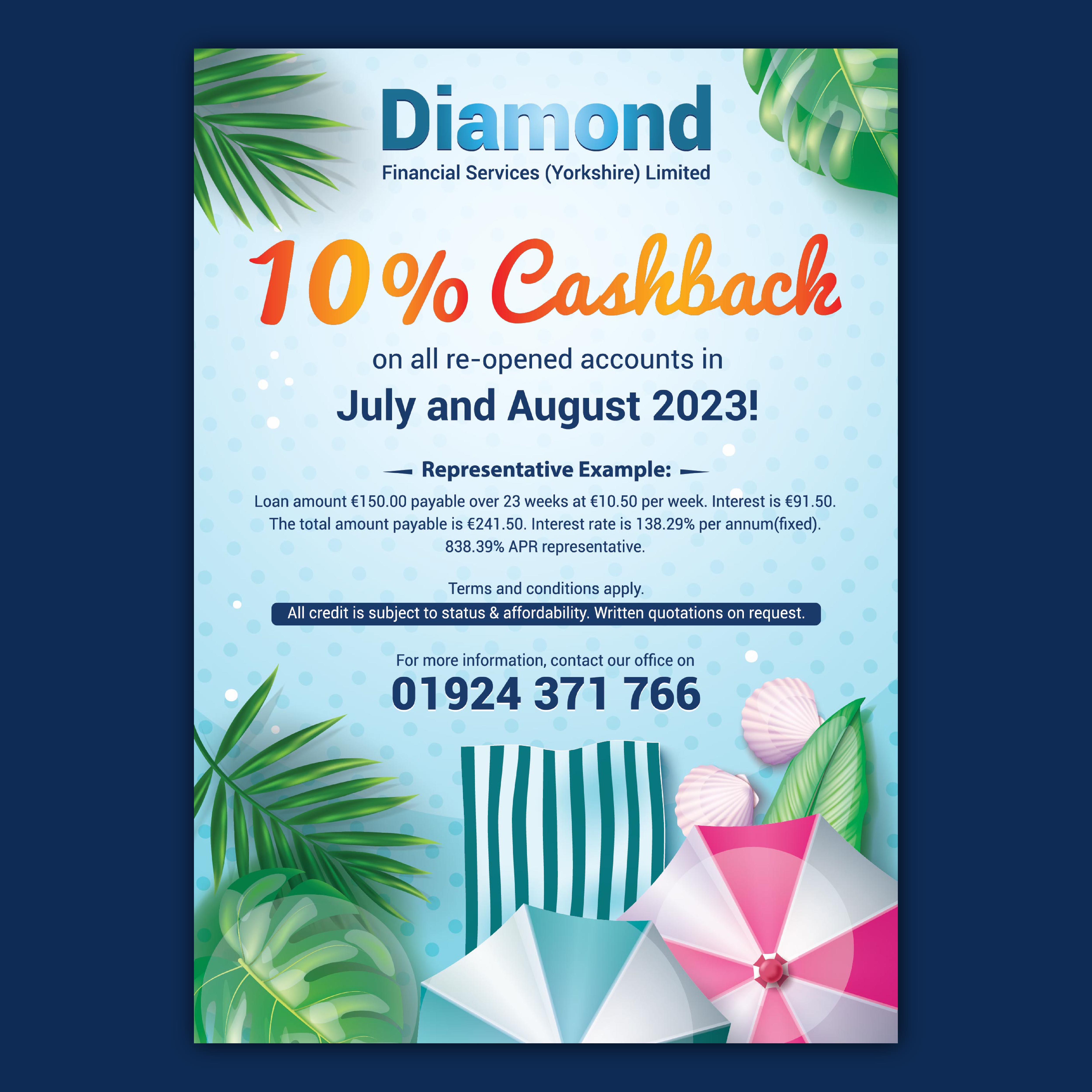 Elegant, Playful Flyer Design for Diamond Financial Services (Yorkshire) Ltd by Bidita Saha ...