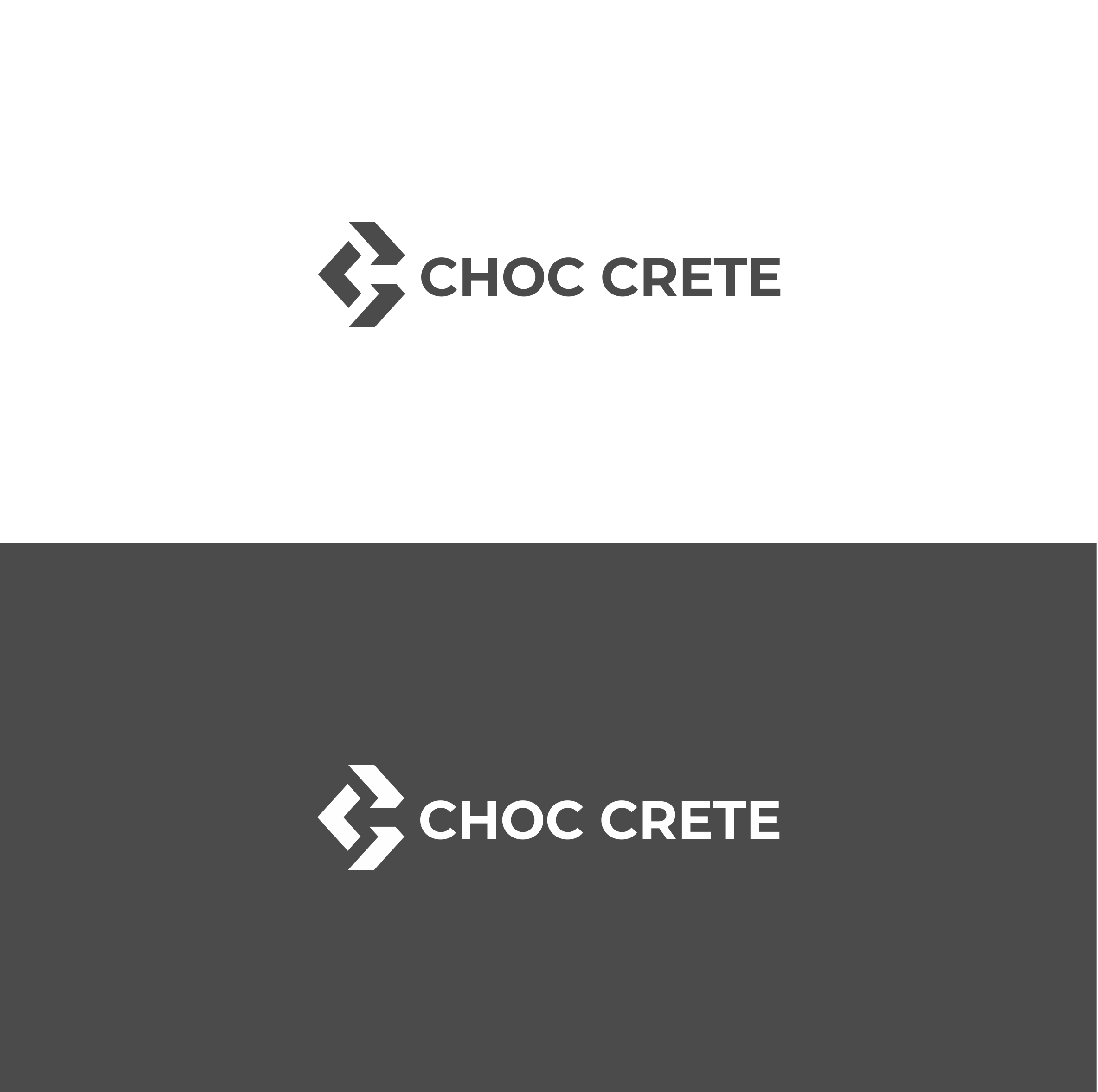 Logo Design for Choc Crete by achil78 | Design #30752586