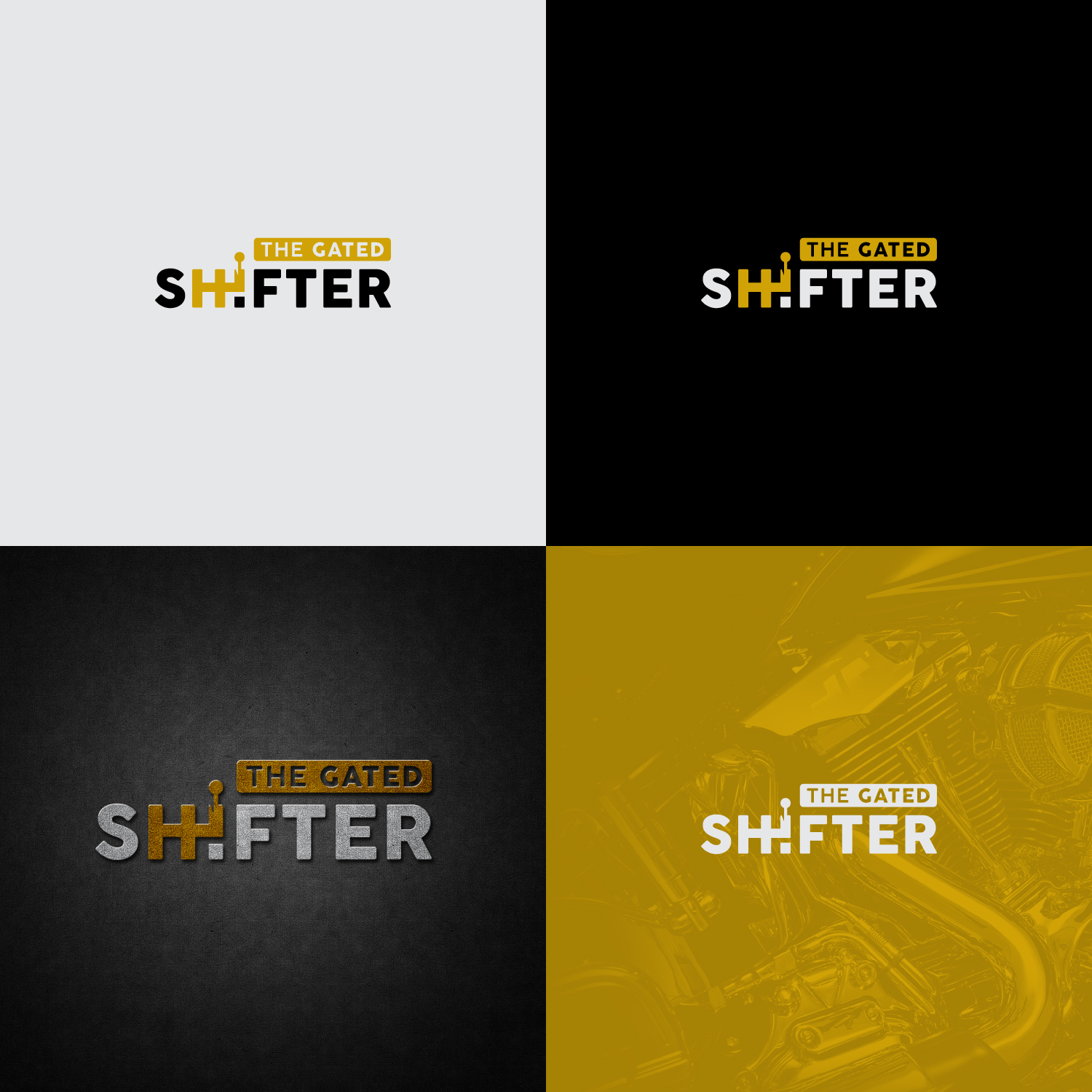 Elegant, Playful, automobiles Logo Design for The Gated Shifter by ...
