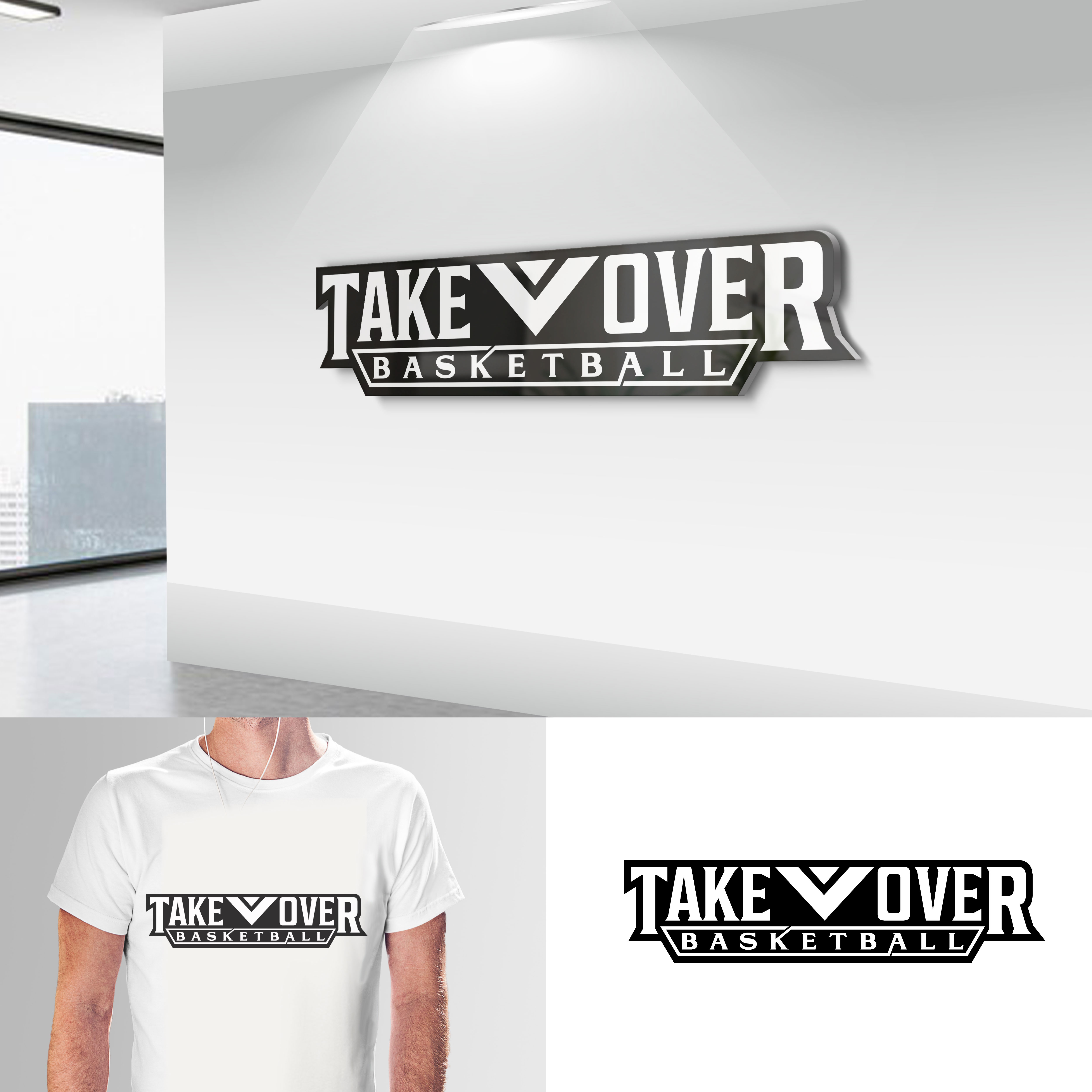Upmarket, Bold, Sports Logo Design for Take Over Basketball ( TAKE OVER ...
