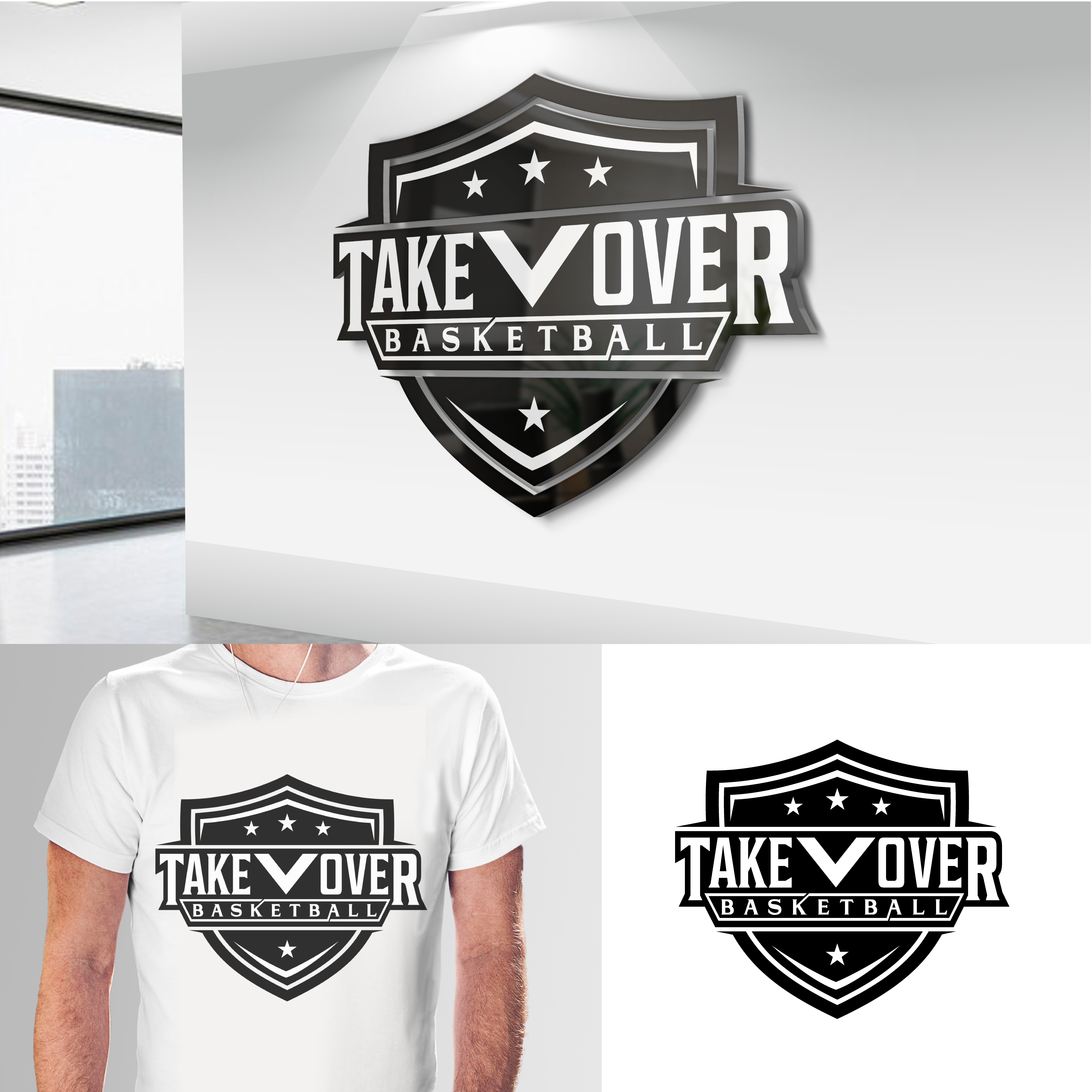 Upmarket, Bold, Sports Logo Design for Take Over Basketball ( TAKE OVER ...