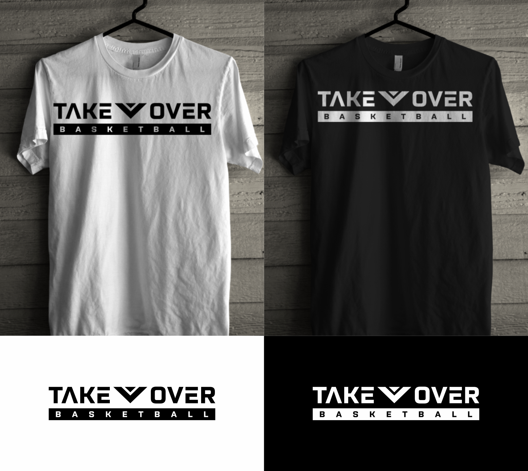 Upmarket, Bold, Sports Logo Design for Take Over Basketball ( TAKE OVER ...