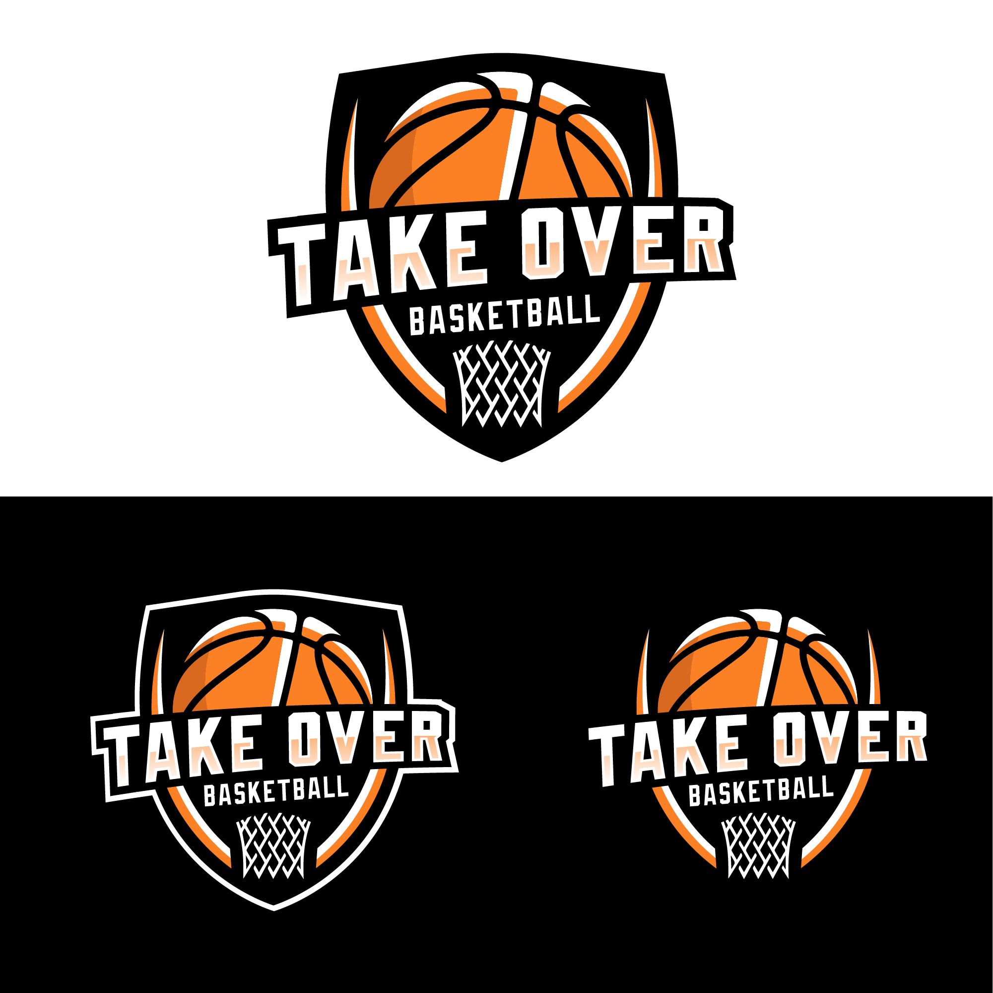 Upmarket, Bold, Sports Logo Design for Take Over Basketball ( TAKE OVER ...