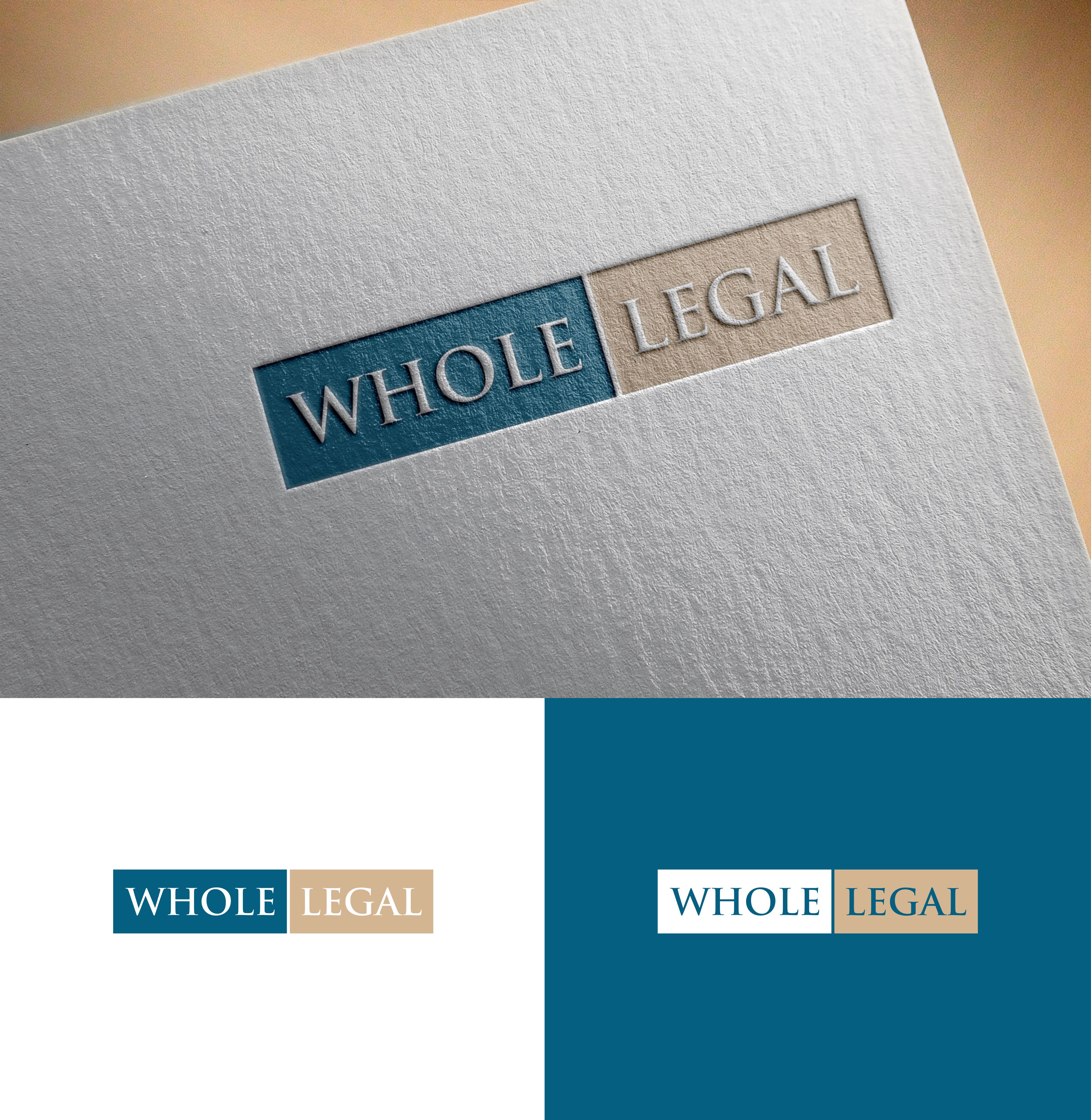 Logo Design for Whole Legal by Graphic Media | Design #30777396