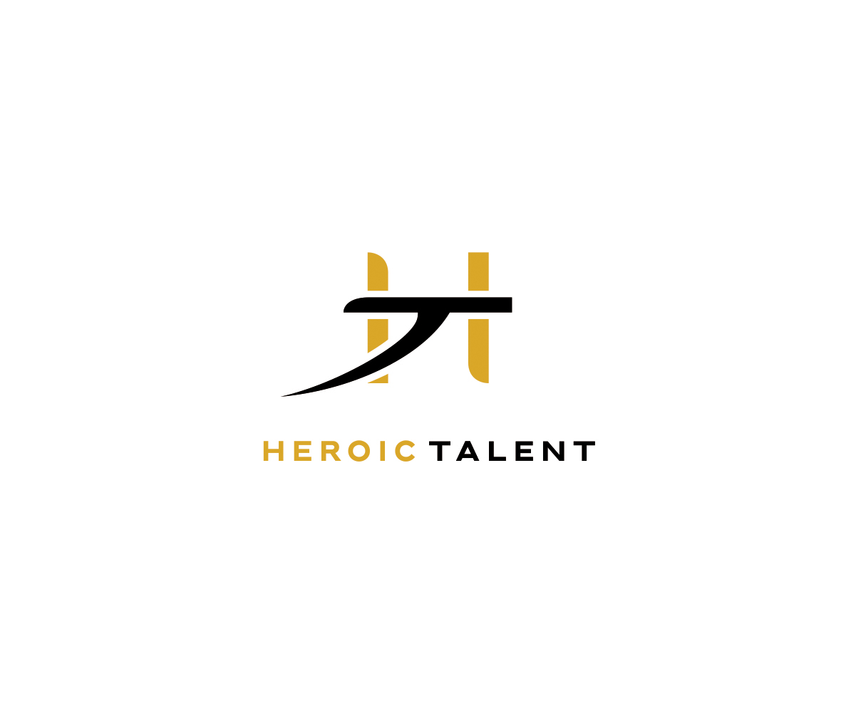 Serious, Modern, Entertainment Logo Design for Heroic Talent by ...