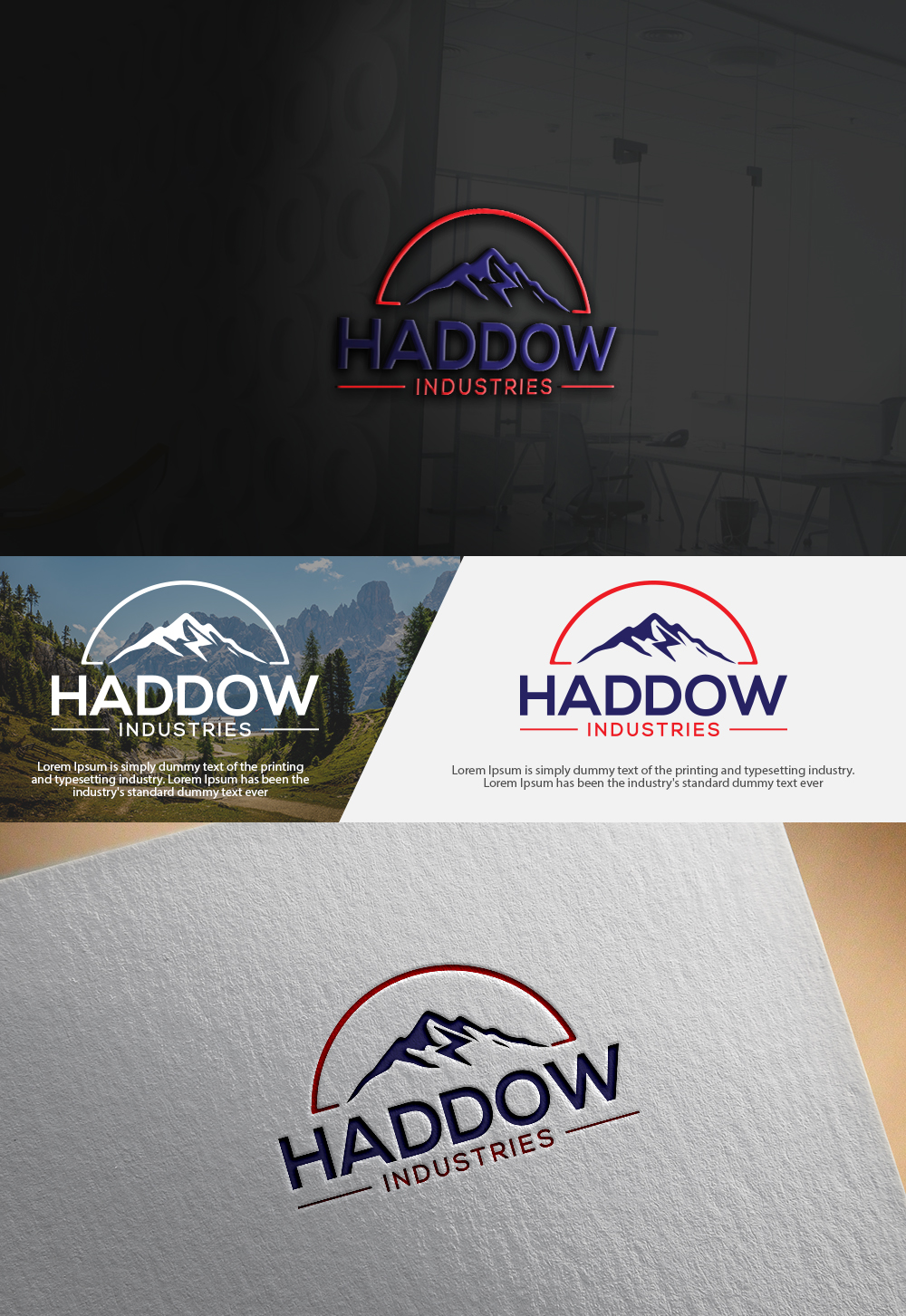 Serious, Masculine, Oilfield Logo Design for Haddow Industries by Sher ...