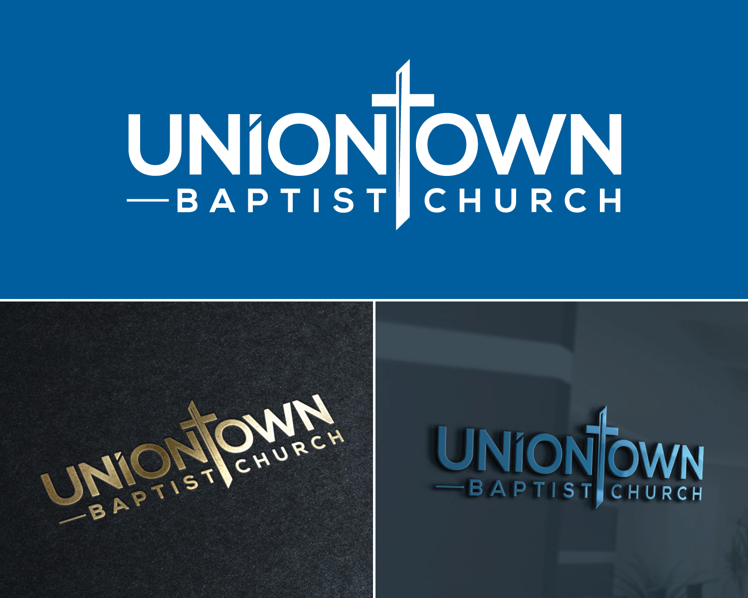 Bold, Serious, Religion Logo Design for Uniontown Baptist Church by ...
