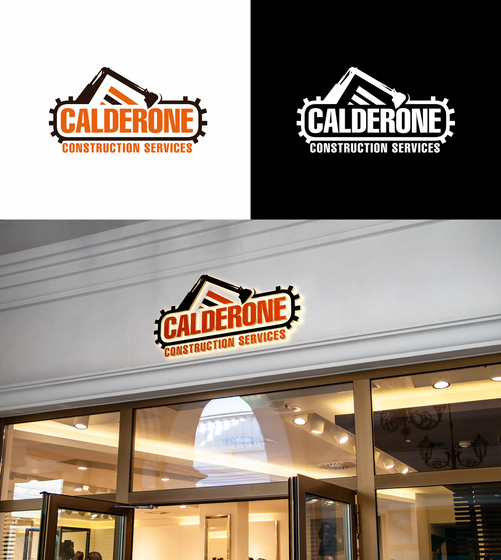 Logo Design for Calderone Construction Services by RA-bica | Design ...