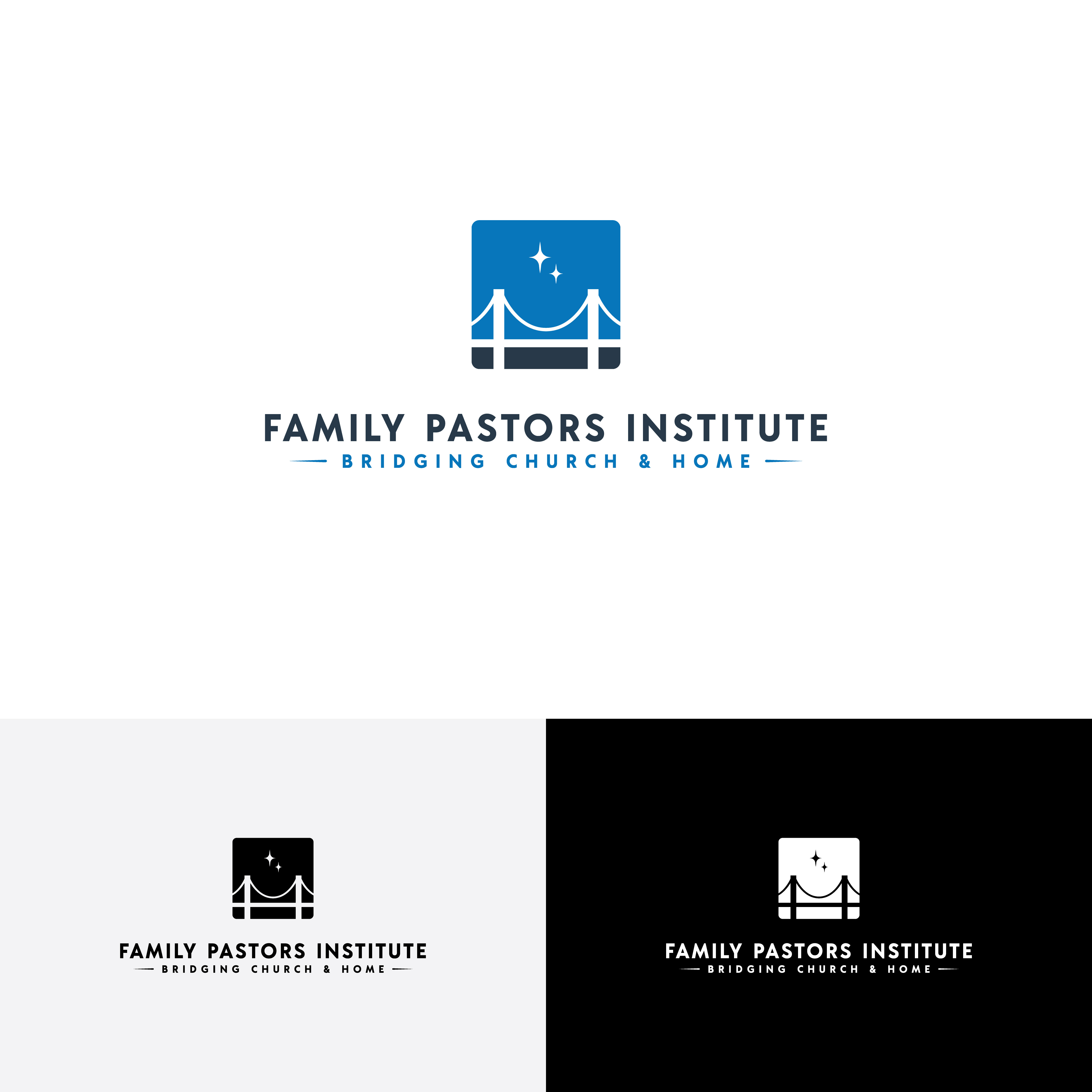 Logo Design for FAMILY PASTORS INSTITUTE Bridging Church and Home by ...