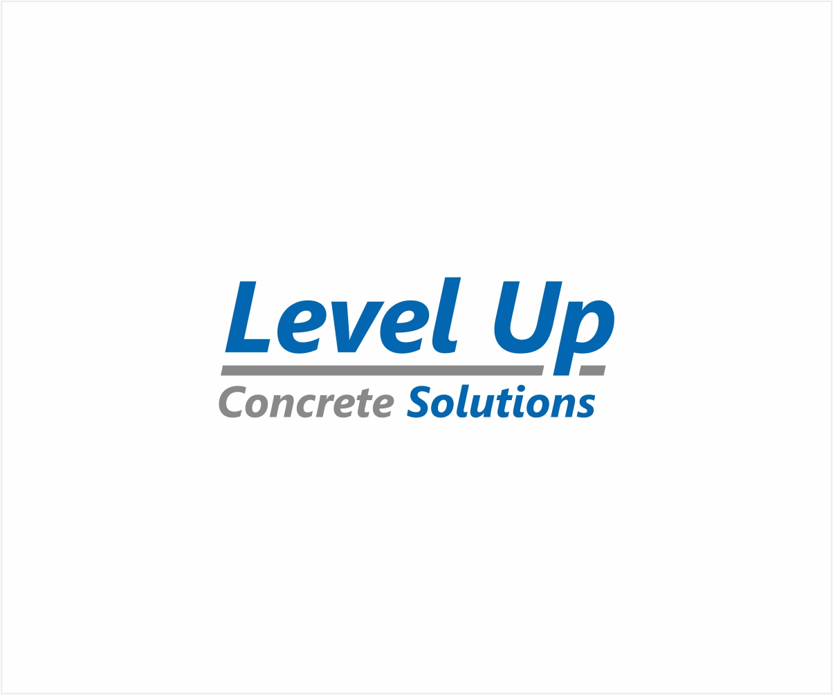 Logo Design for Level Up Concrete Solutions by Logocraft | Design #30789454