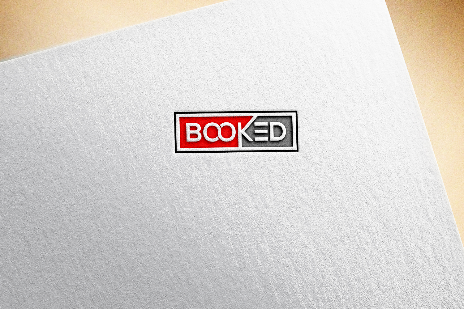 Logo Design for booked by jahed151 | Design #30797903