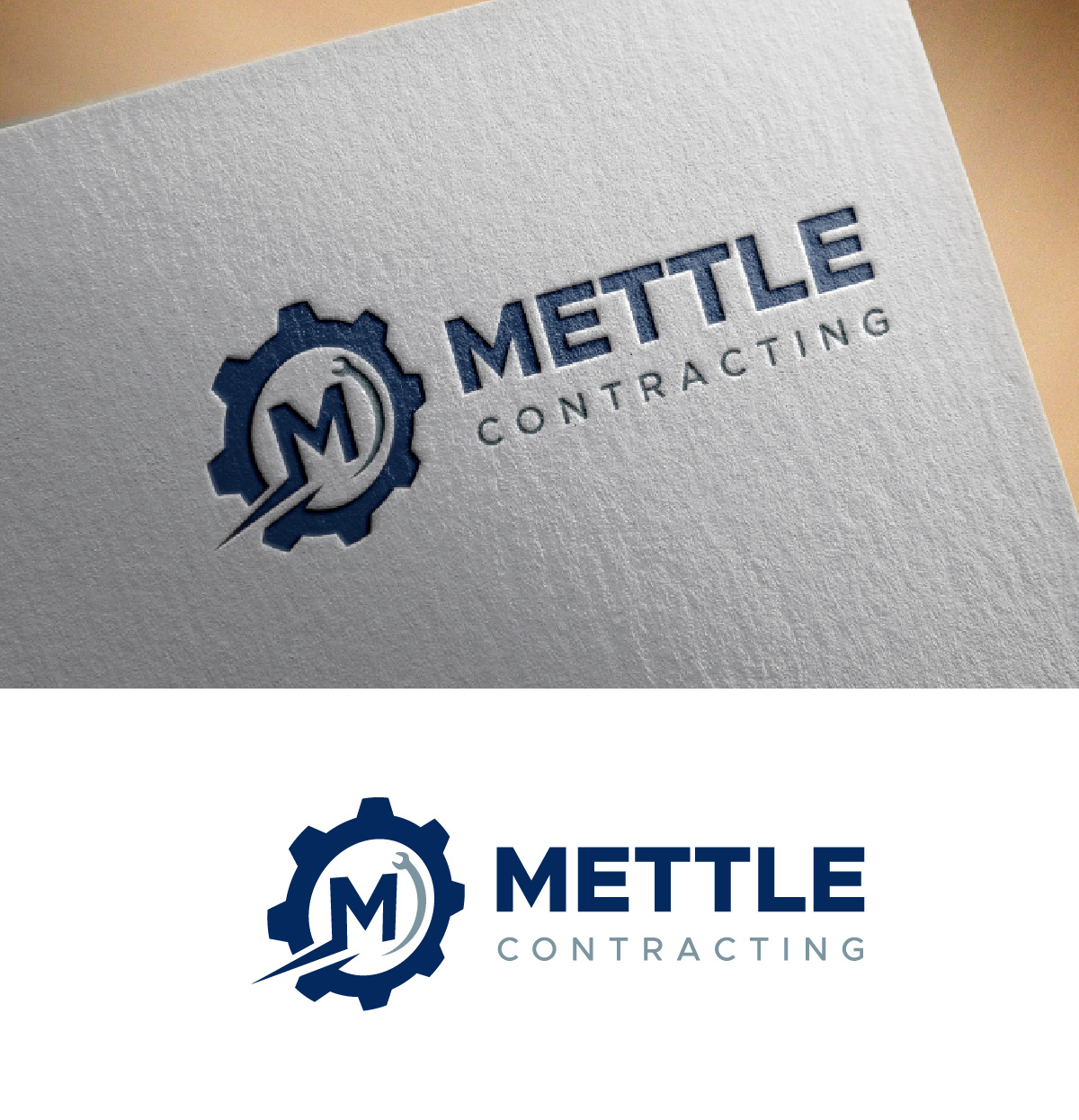 Serious, Professional, Contracting/Construction Logo Design for Mettle ...