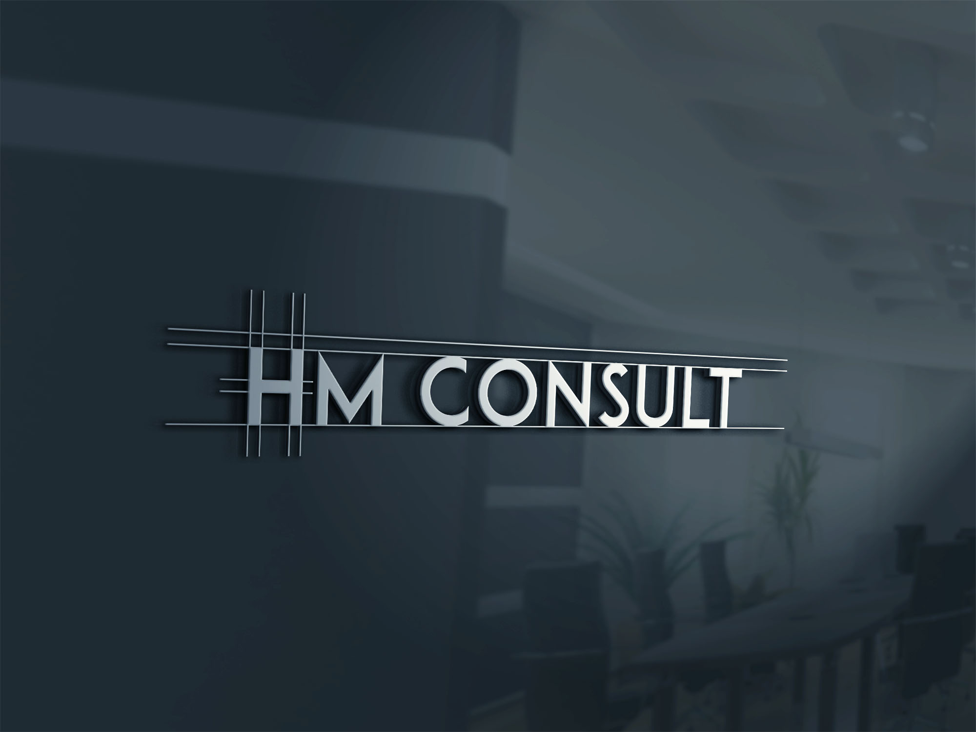 Bold, Serious, architectural design and Engineering consultant Logo Design for HM Consult by ...