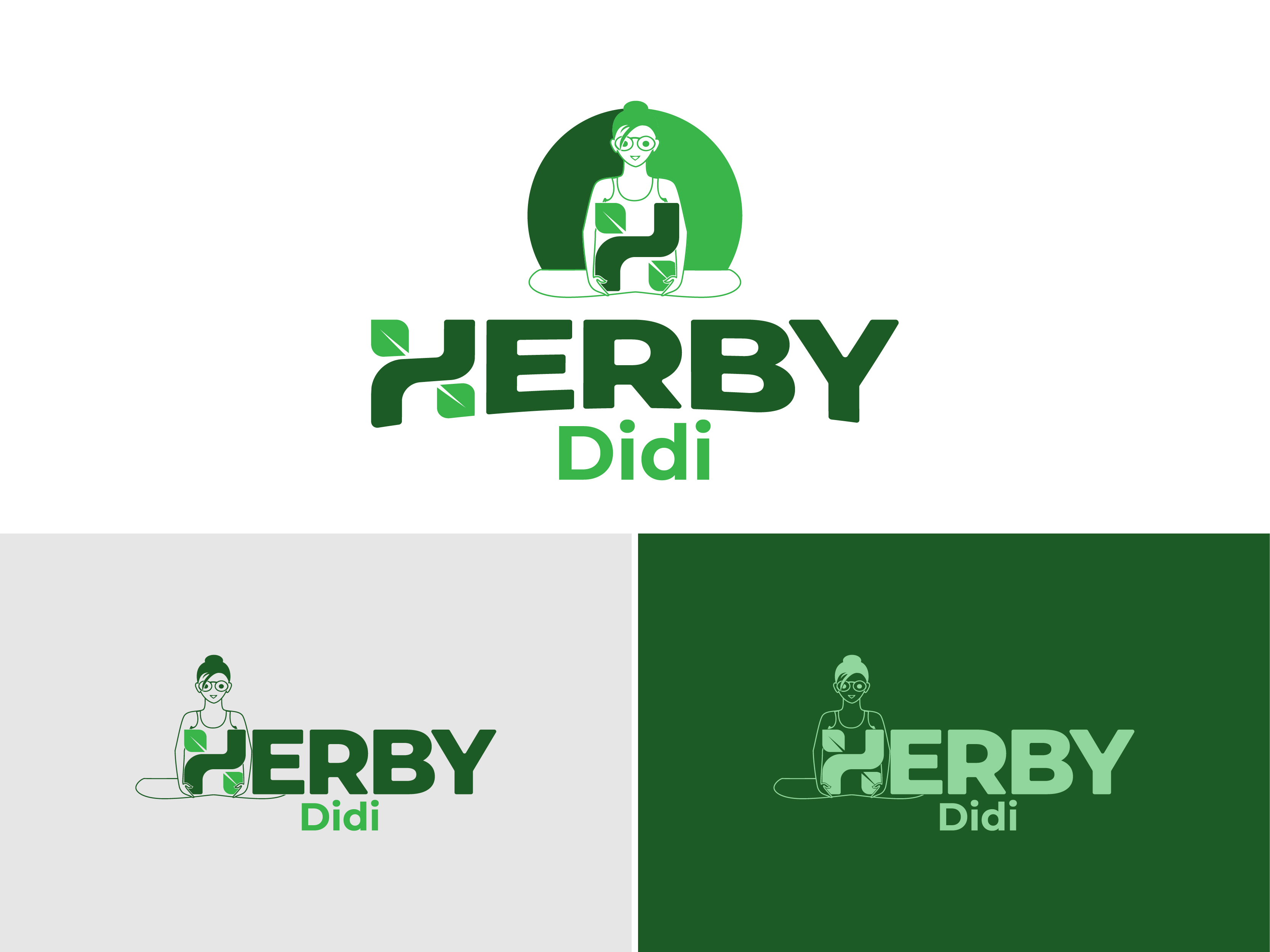 Elegant, Playful Logo Design for Herby Didi by Maya_ | Design #30848338