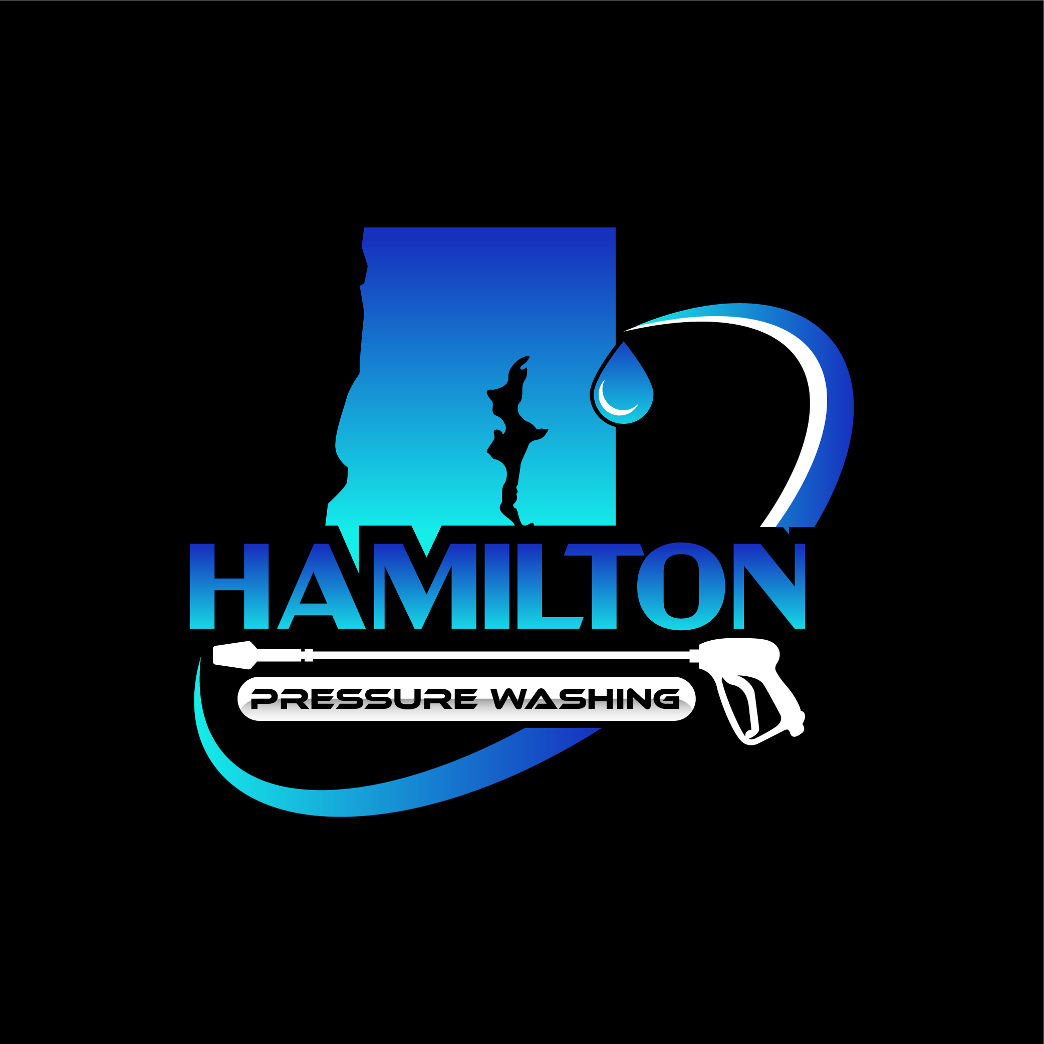 Serious, Masculine, Power washing Logo Design for Hamilton pressure ...