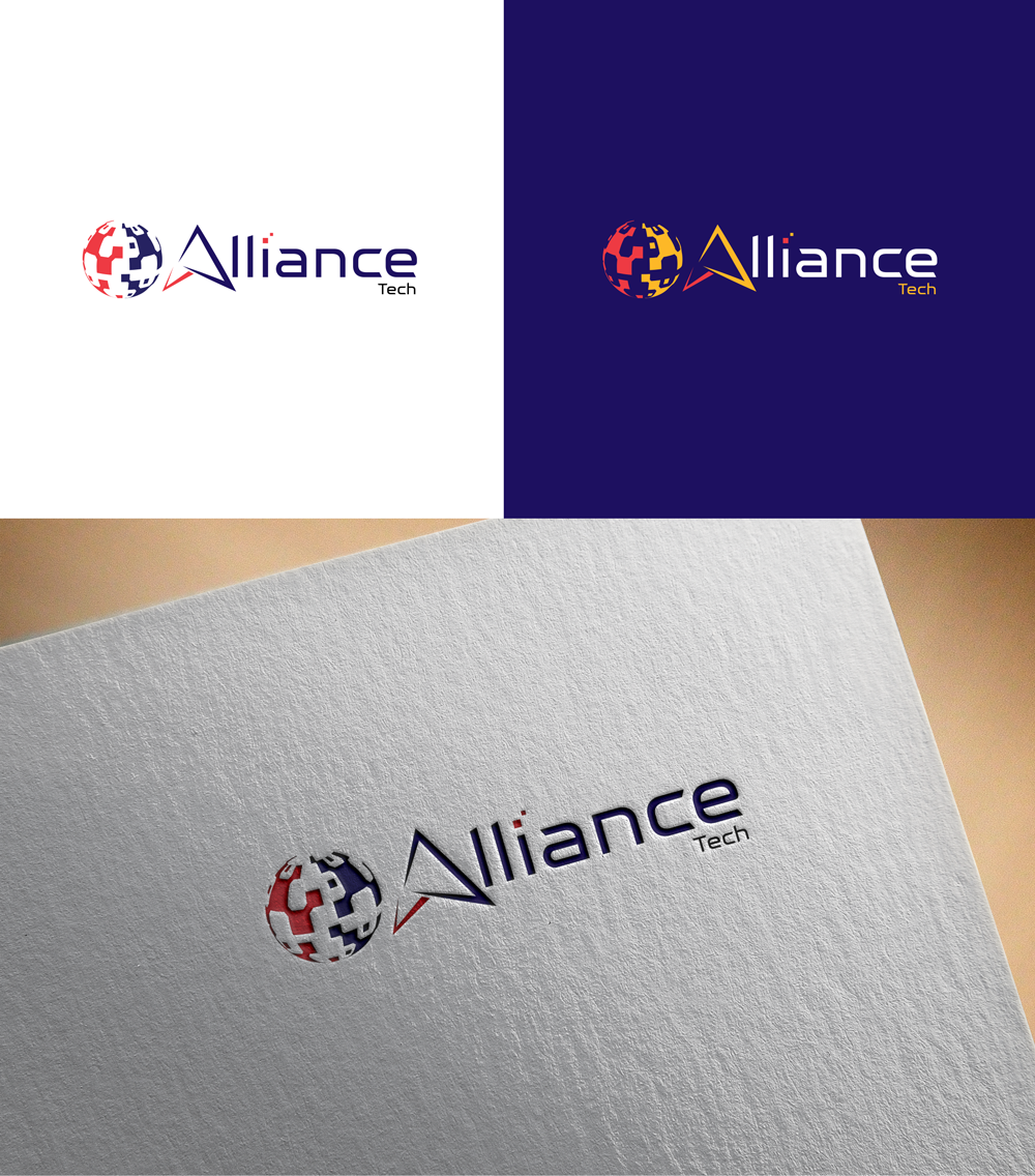 Bold, Modern, Technology Logo Design for AllianceTech by RA-bica ...