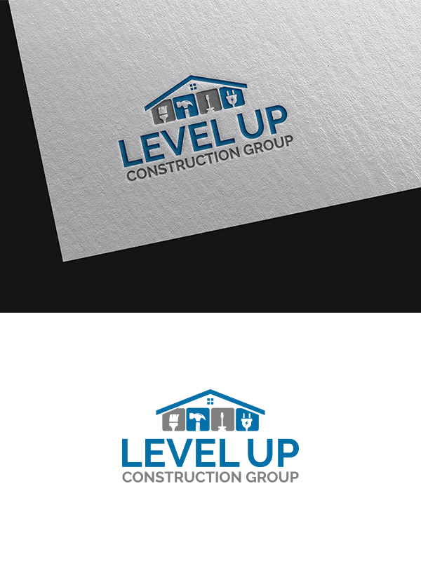 Logo Design for Level Up construction group by Riya.Designs | Design ...