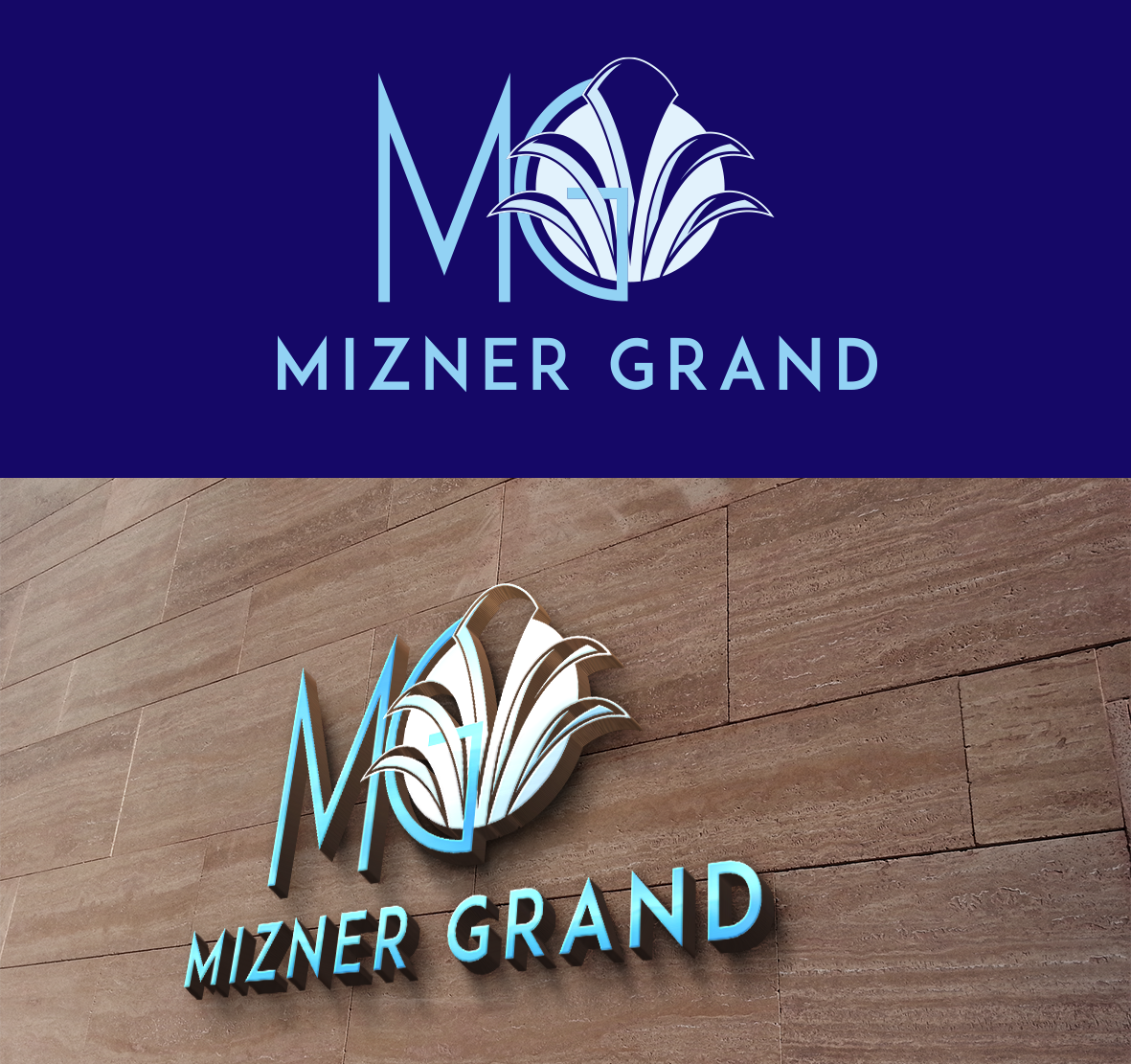 Upmarket, Modern, Residential Building Logo Design for Mizner Grand by ...