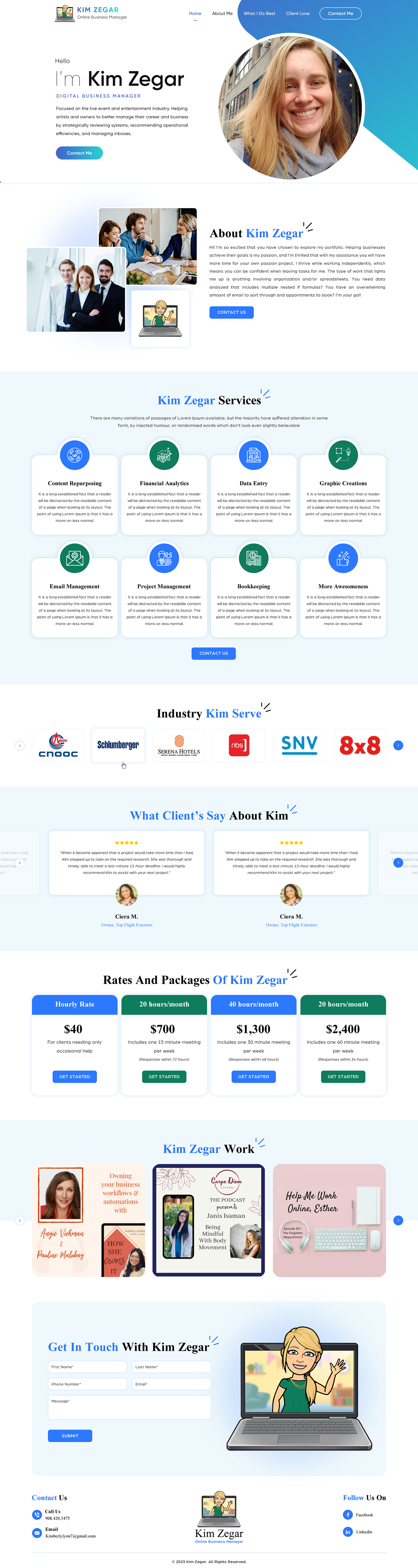 Elegant, Playful Web Design for a Company by Sbss | Design #30844503