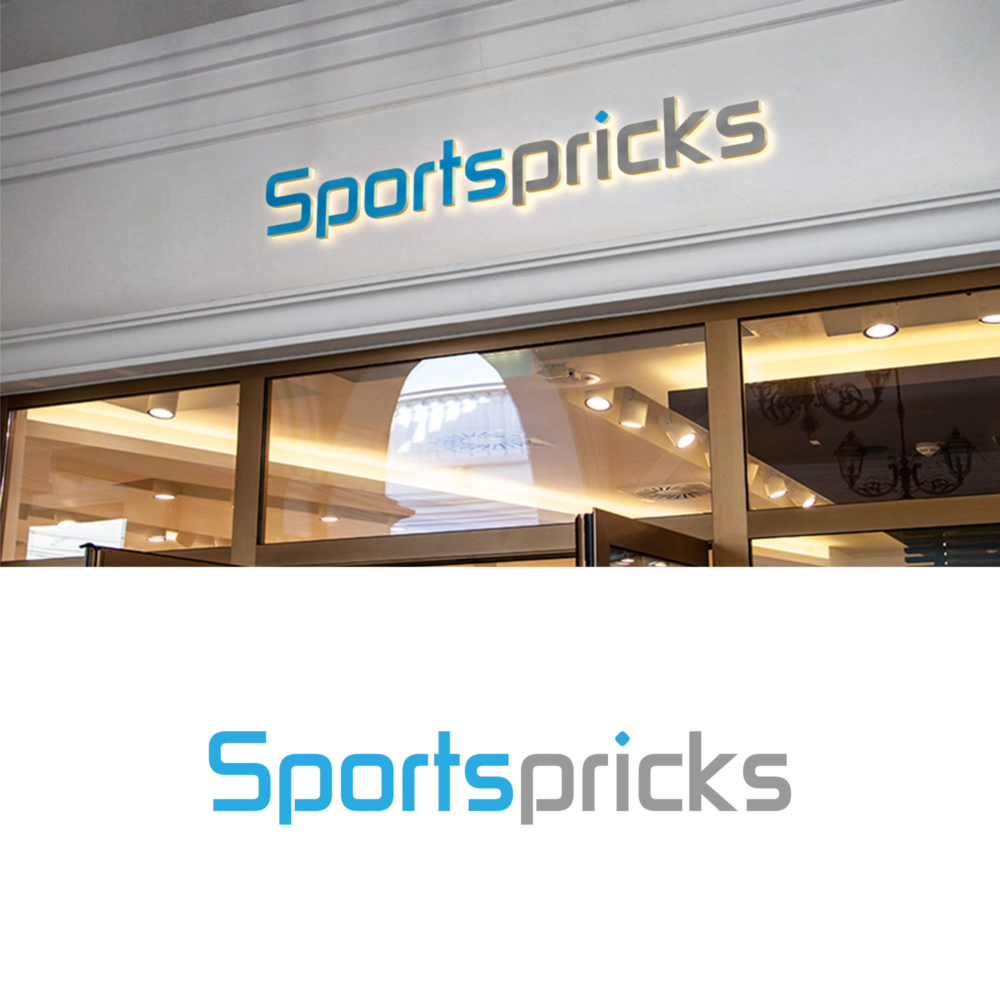 Logo Design for Sportspricks by ladia_design | Design #30839962
