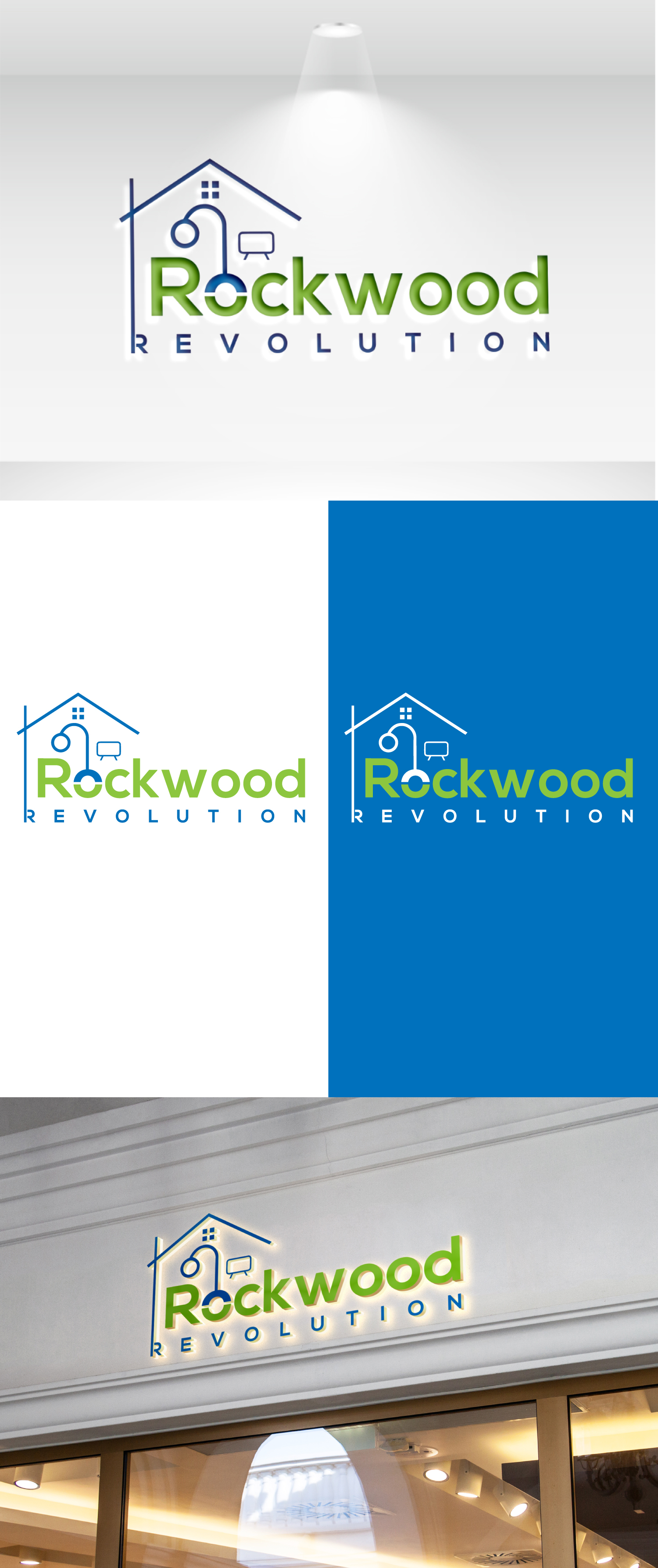 Bold, Playful, Interior Decor / Consumer Home /Luxury Products Logo ...