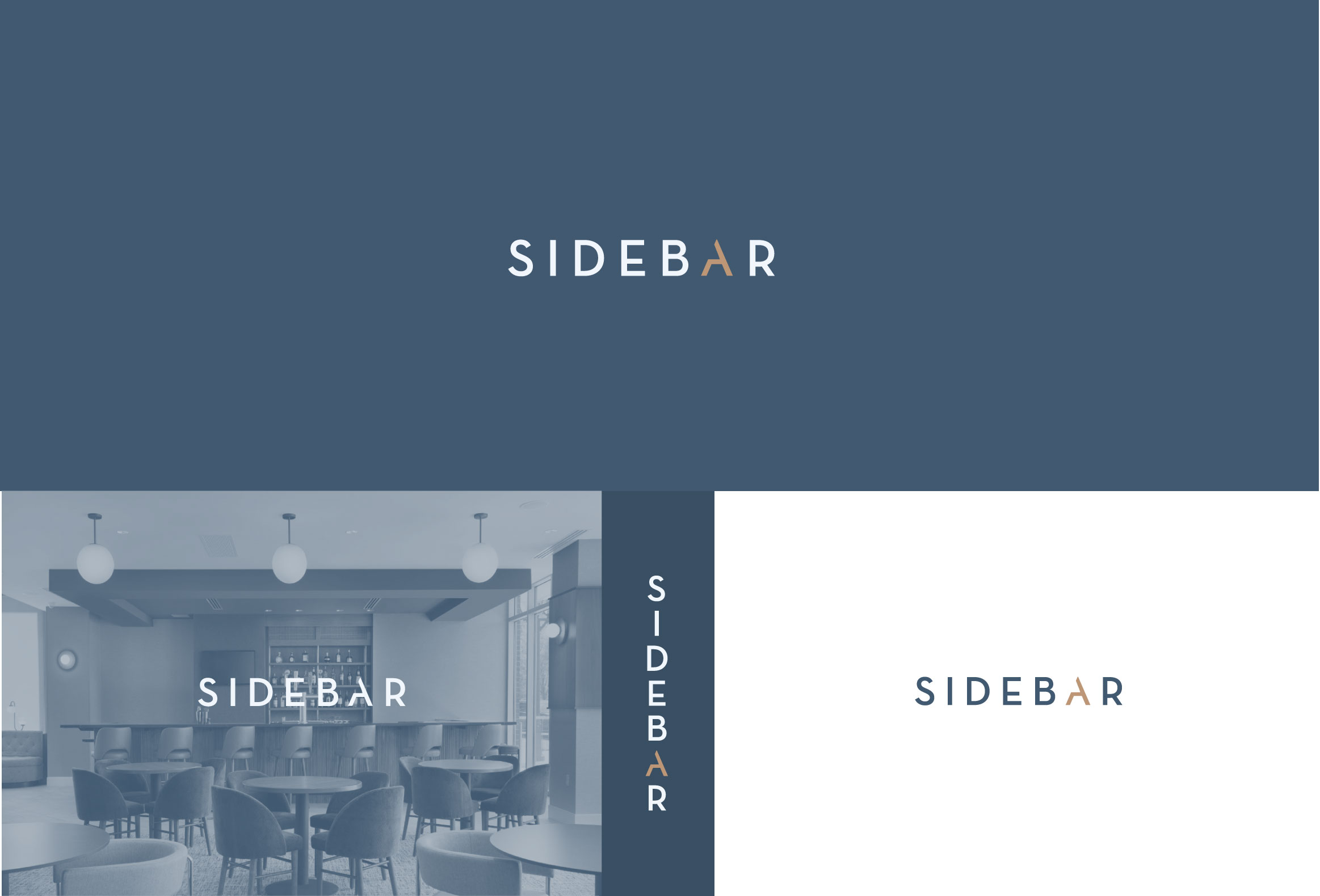Professional, Modern, hospitality Logo Design for SIDEBAR by Birdcage ...