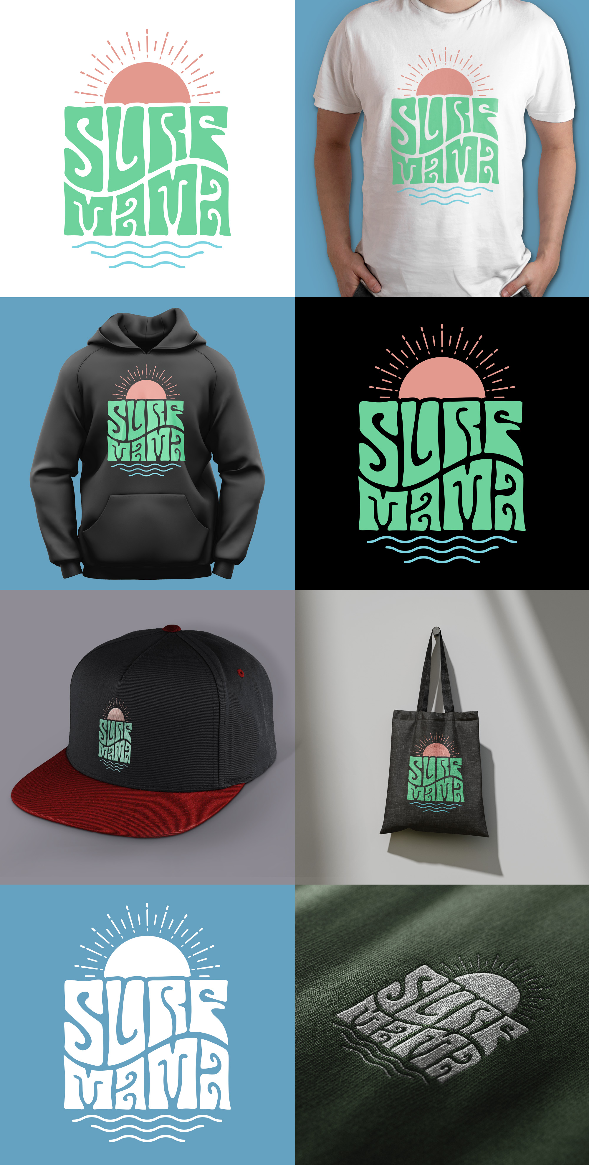Modern, Feminine, Surfwear clothing T-shirt Design for a Company by ...