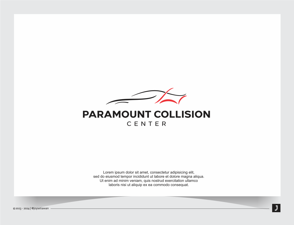 Elegant, Playful Logo Design for PARAMOUNT COLLISION CENTER by ...