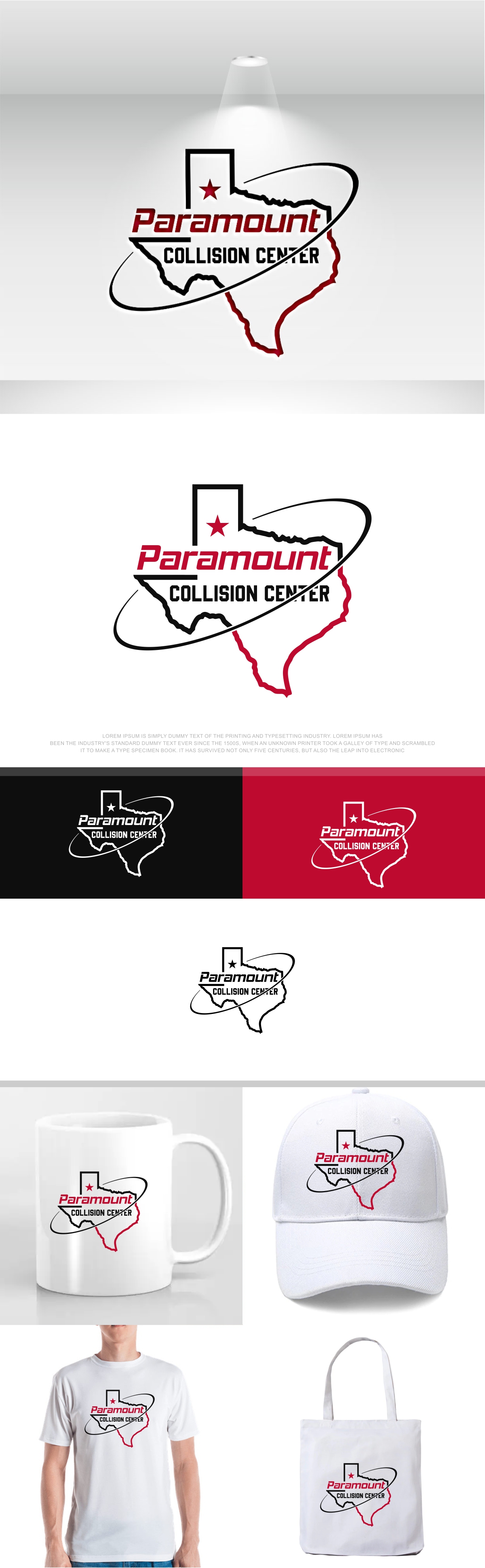 Elegant, Playful Logo Design for PARAMOUNT COLLISION CENTER by fly ...