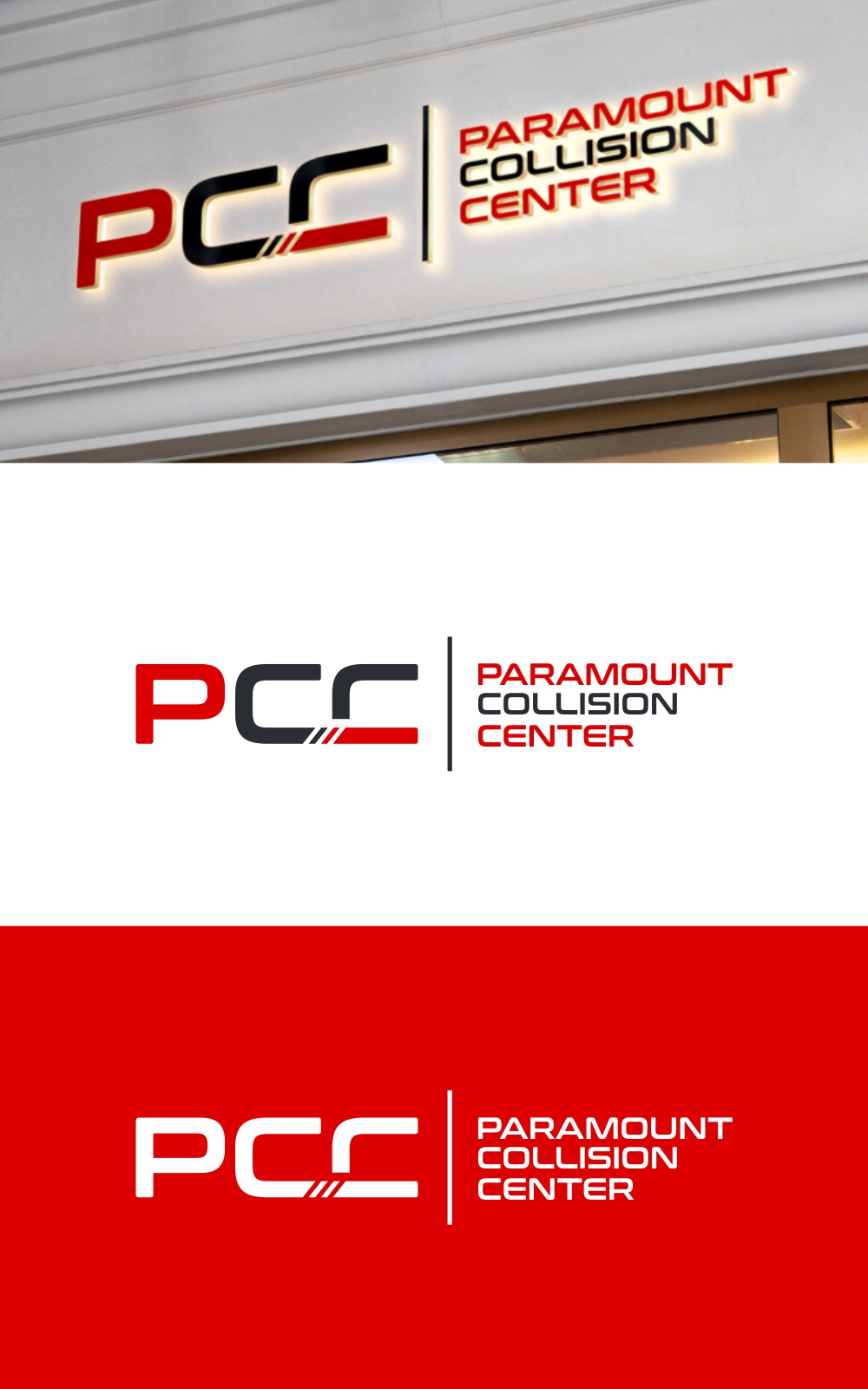Elegant, Playful Logo Design for PARAMOUNT COLLISION CENTER by ...