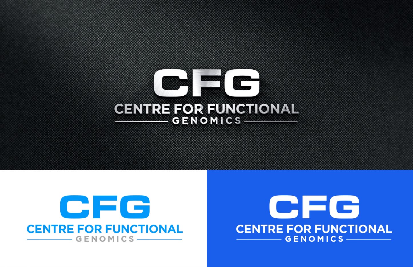 Logo Design for CFG/Centre for Functional Genomics by PyramidsDesigns ...