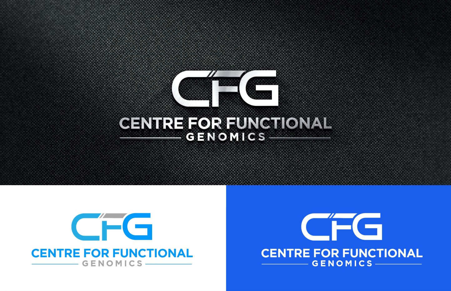 Logo Design for CFG/Centre for Functional Genomics by PyramidsDesigns ...