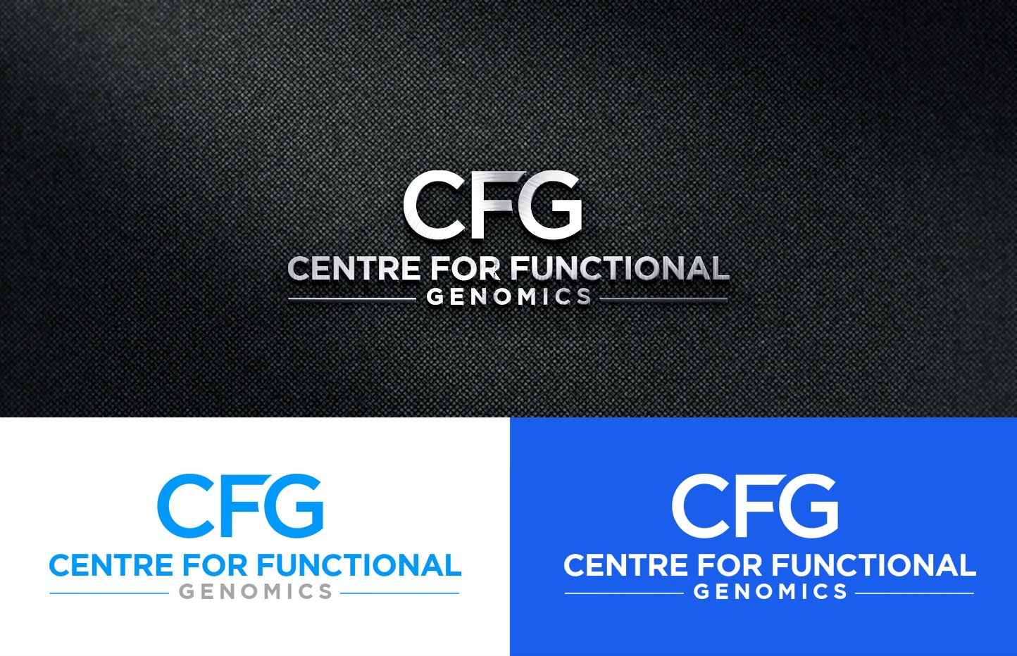 Logo Design for CFG/Centre for Functional Genomics by PyramidsDesigns ...